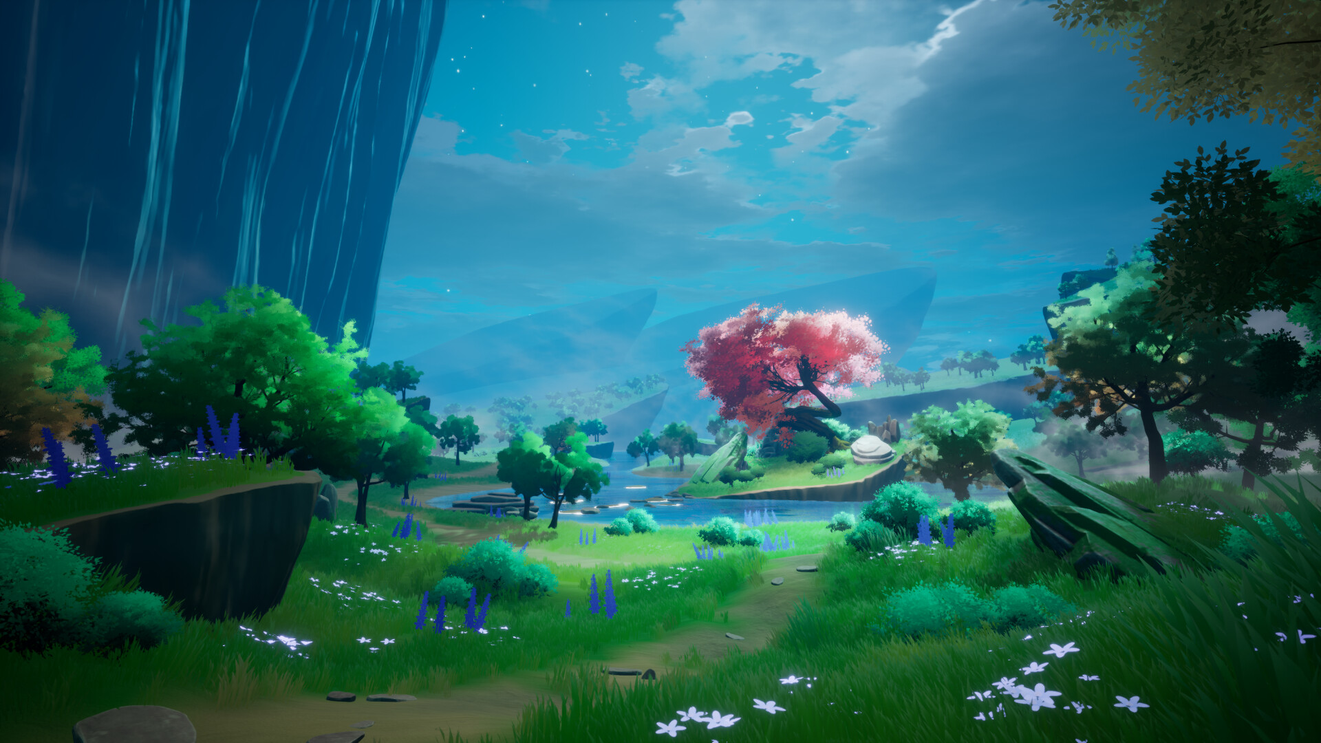 ArtStation - Third attempt at stylized scenes