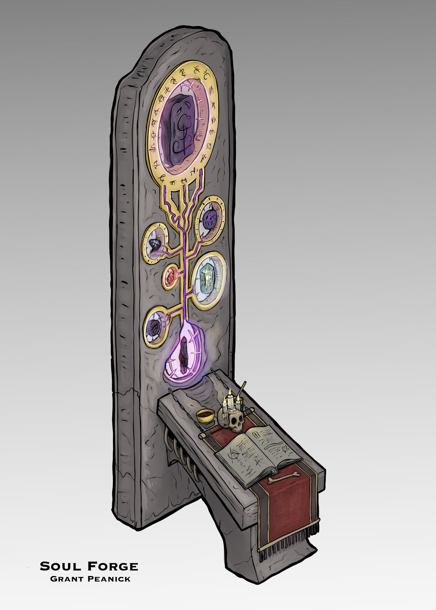 ArtStation - Soul Forge - 2d isometric sprite