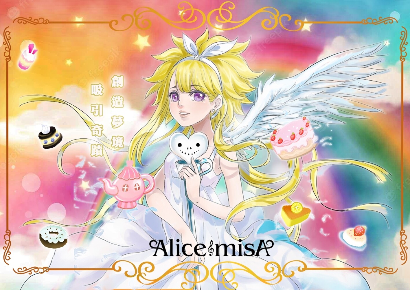 ArtStation - ★Alice misA心夢幻鏡歌手愛米莎登場