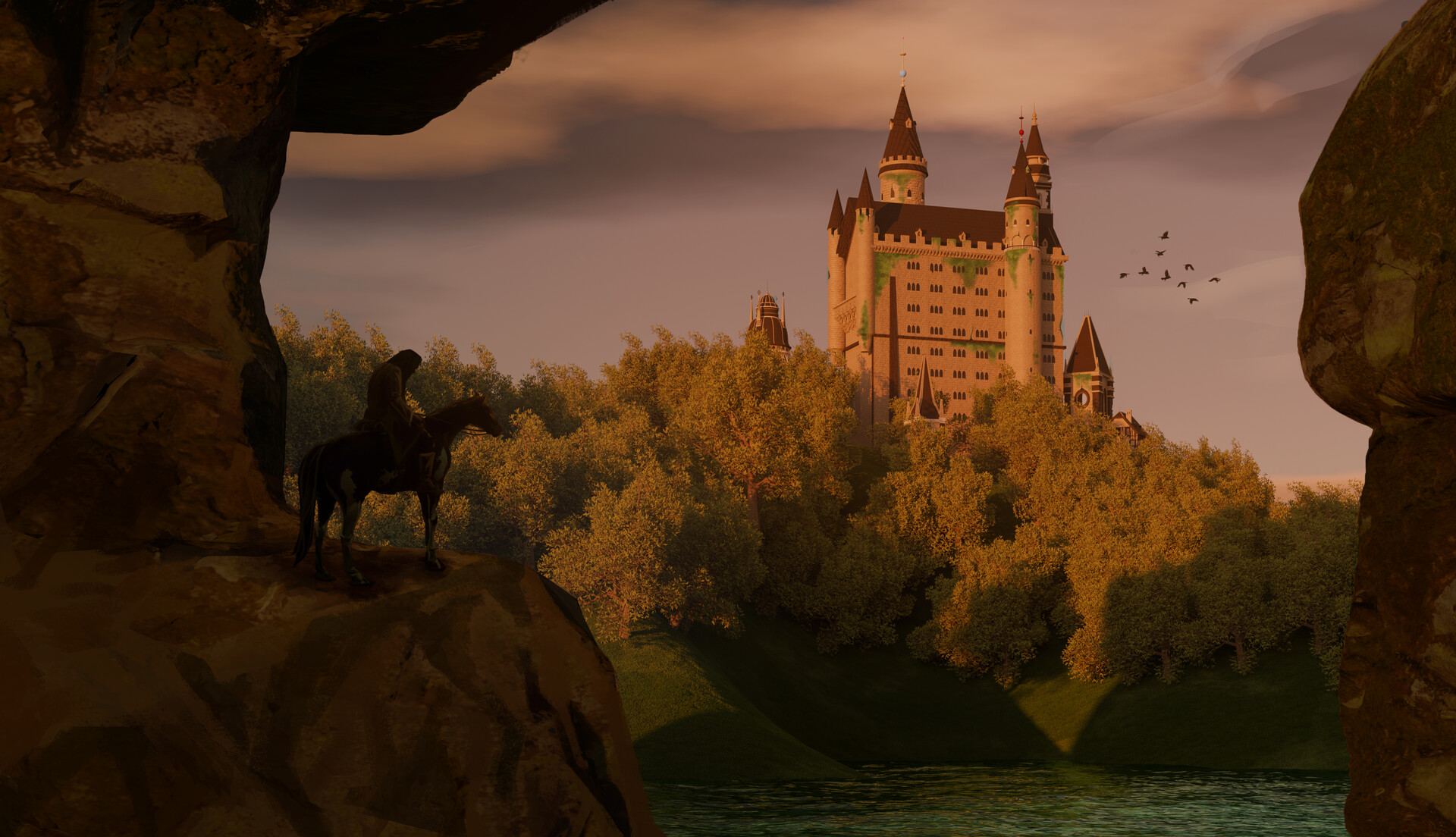 ArtStation - The Lost Castle