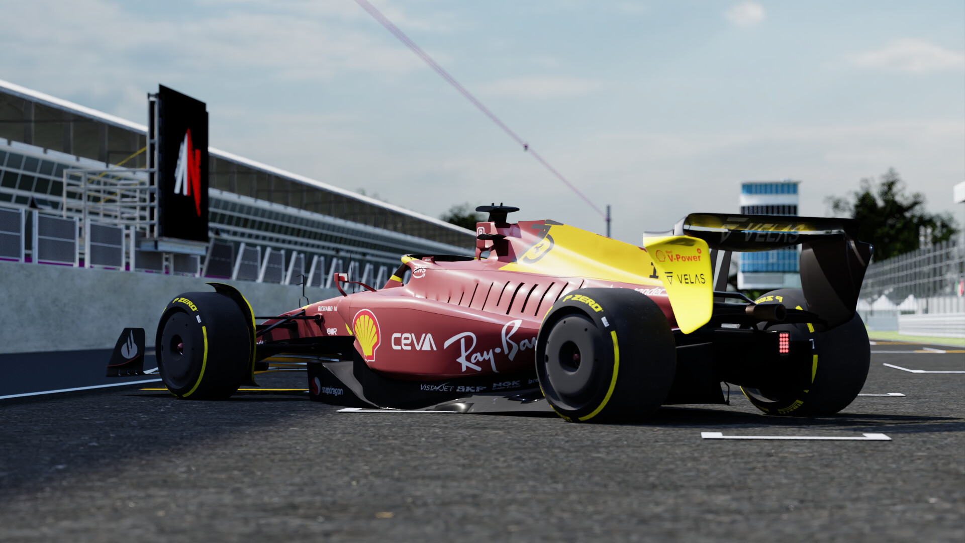 Adrian Znosko - F1 2022 Ferrari SF75 Special 75TH Livery