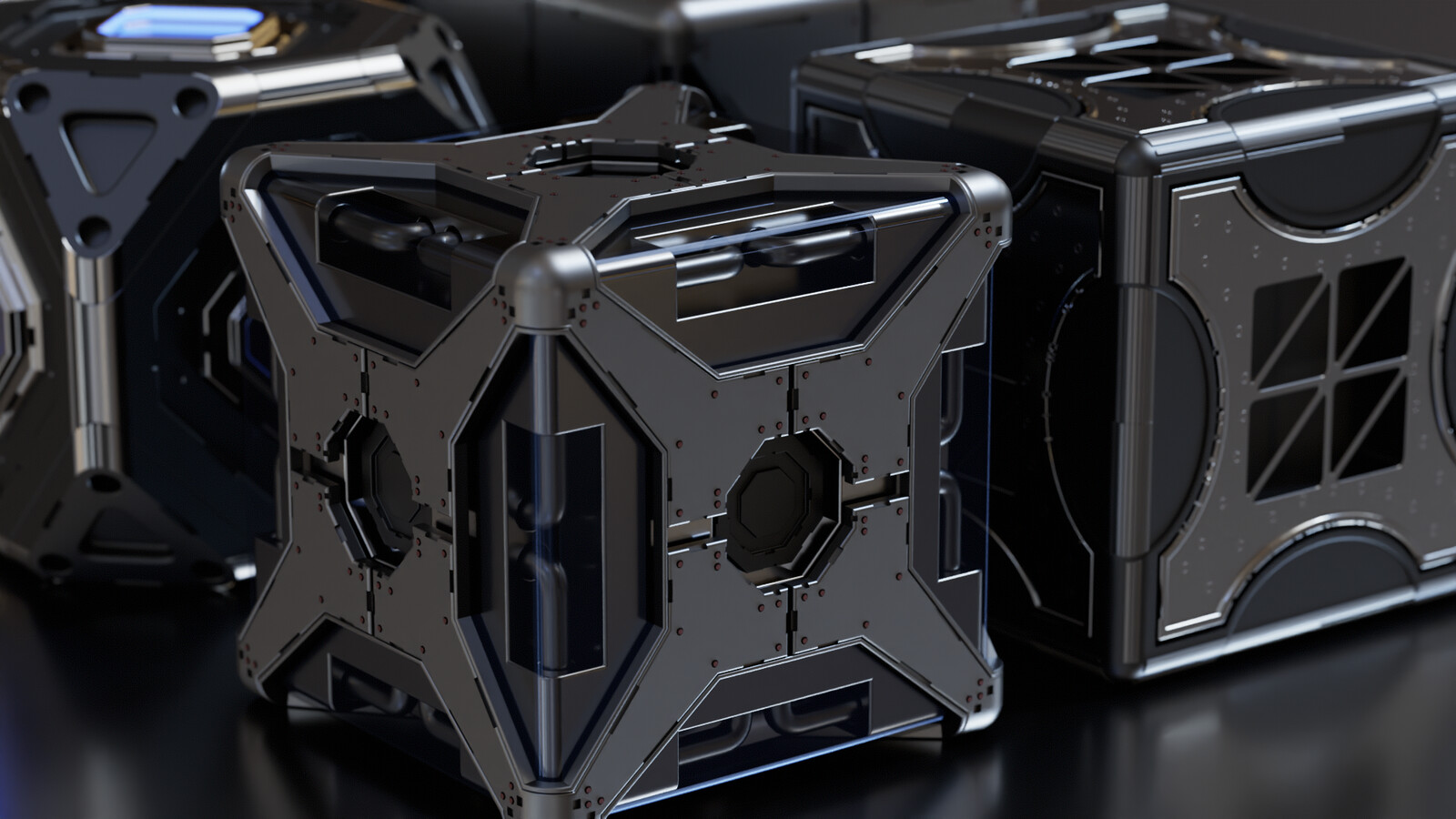 Giimann . - Sci-Fi Cube Generator HDA