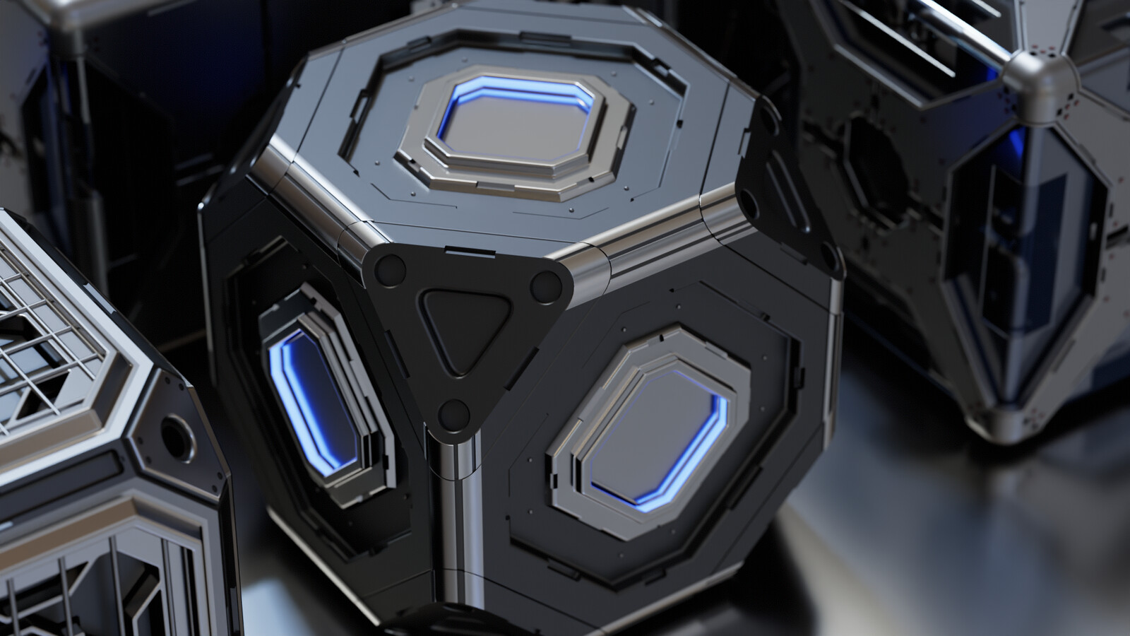 Giimann . - Sci-Fi Cube Generator HDA