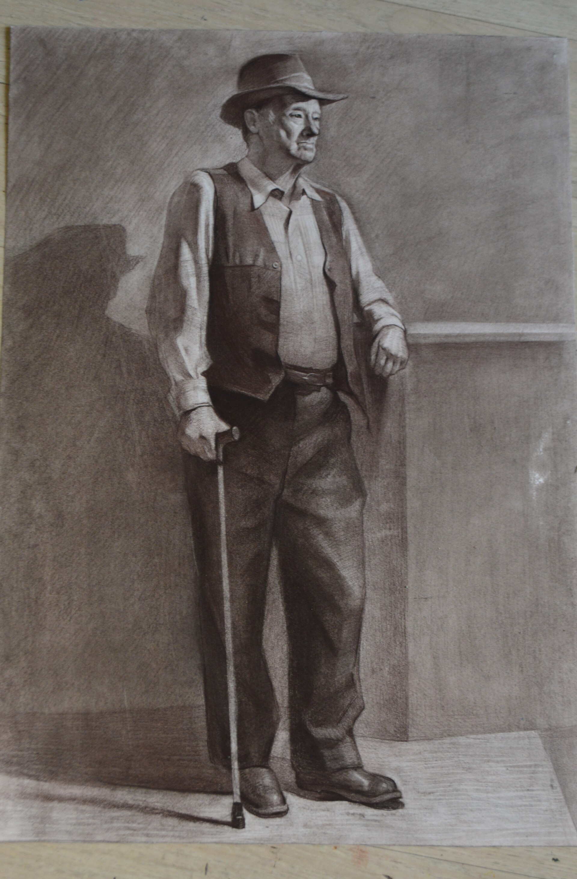 ArtStation - Sepia drawing