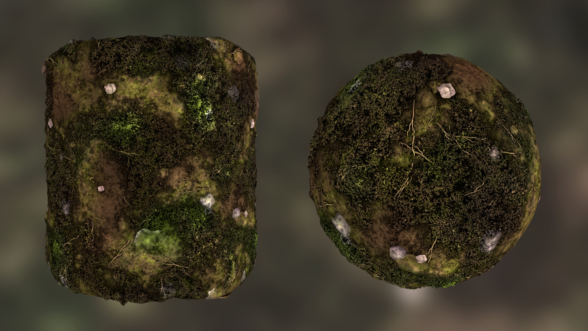 ArtStation - Mossy Swamp Material