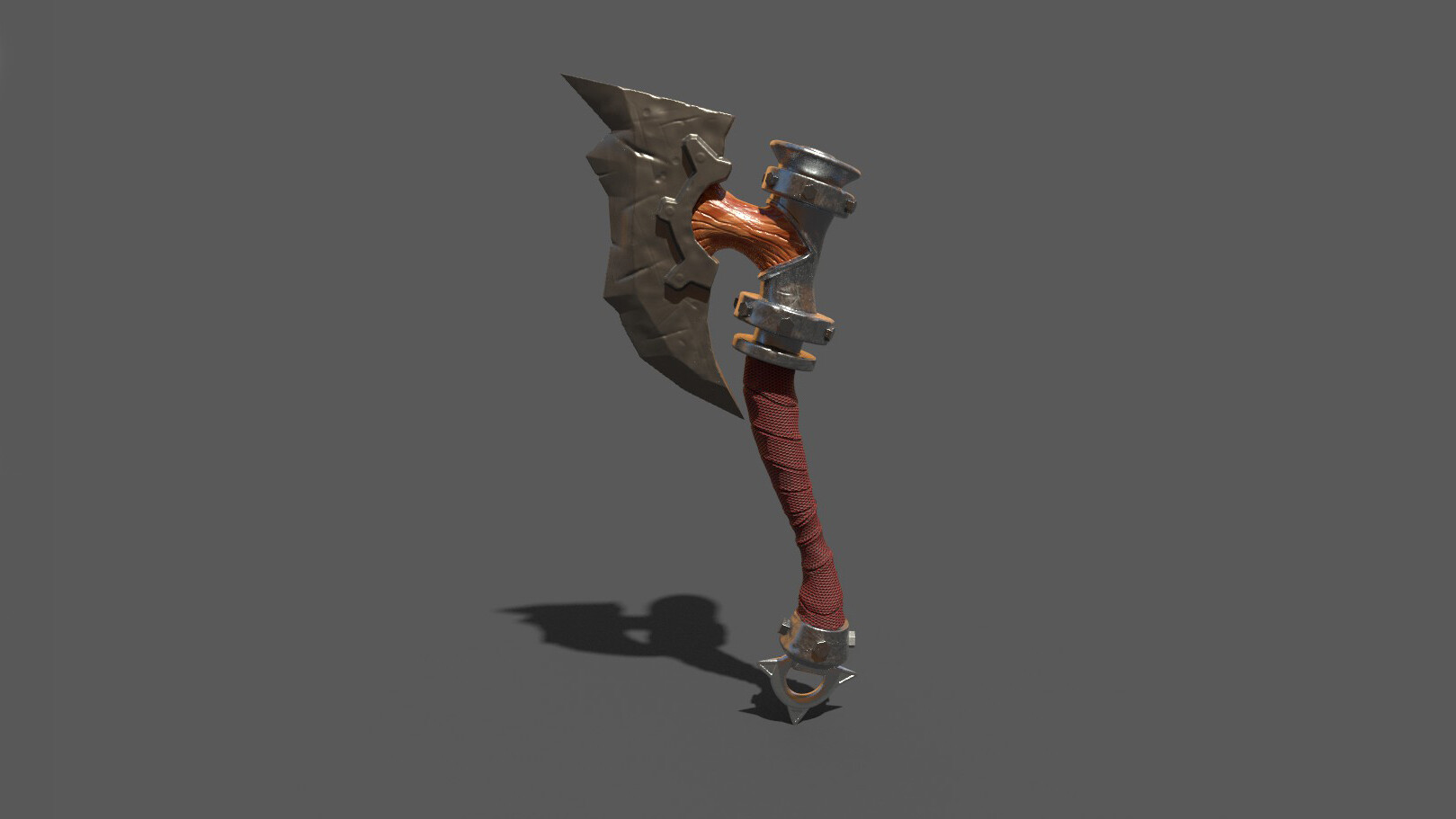 ArtStation - Medieval slightly-blunt Axe