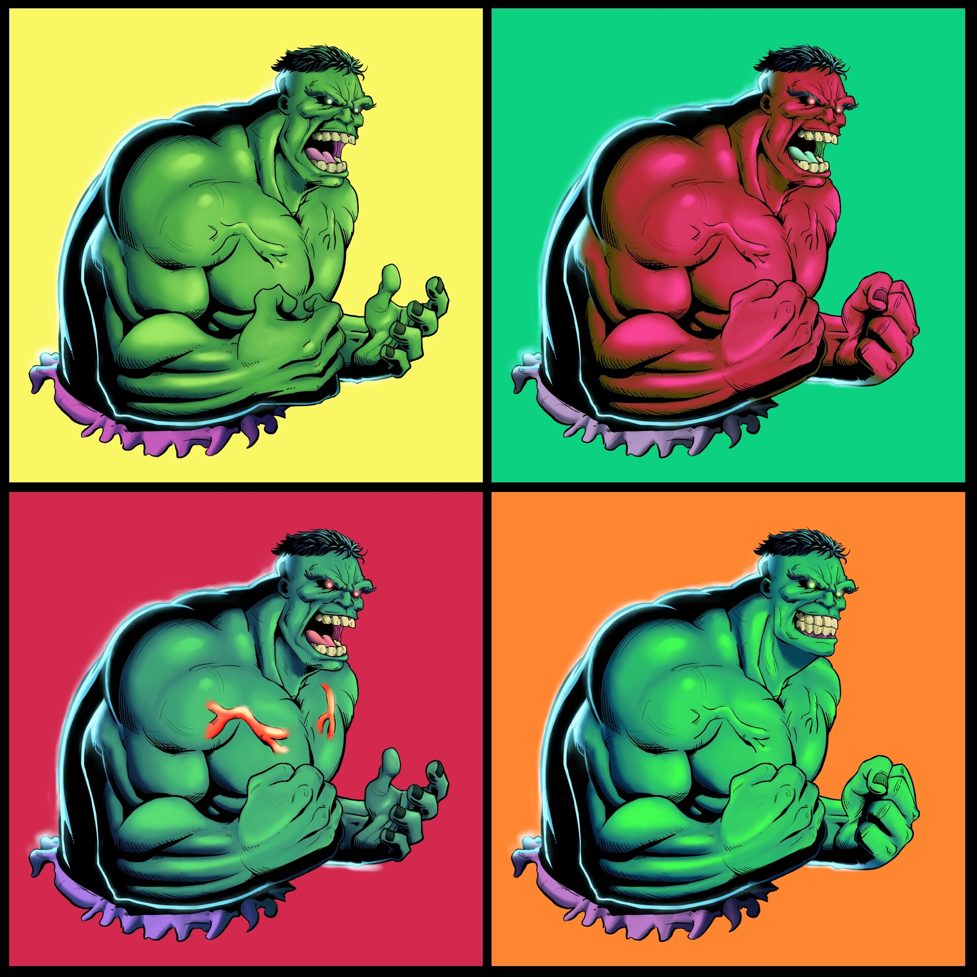 ArtStation - Immortal Hulk Set