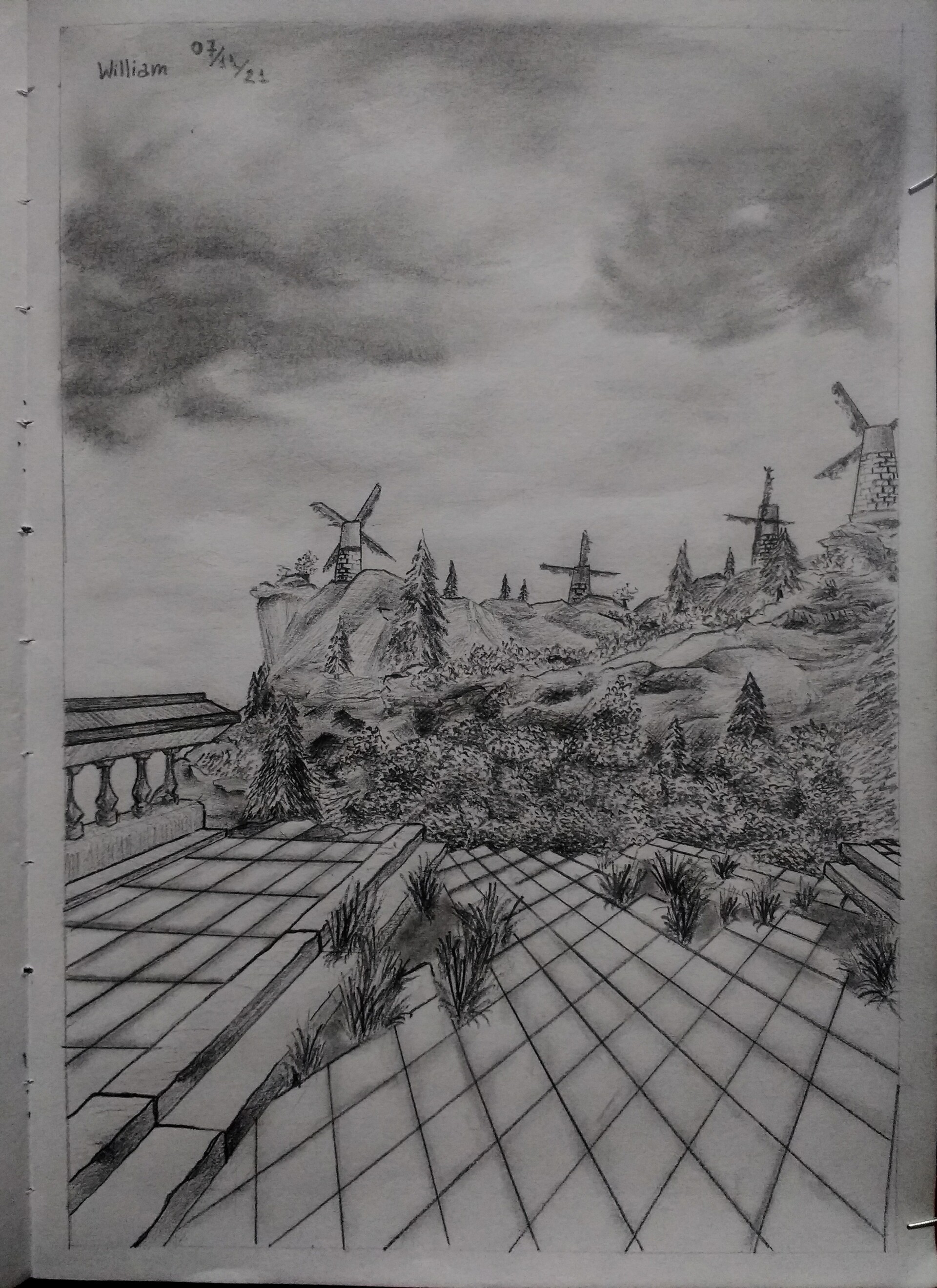 ArtStation - Elden ring scenery sketch