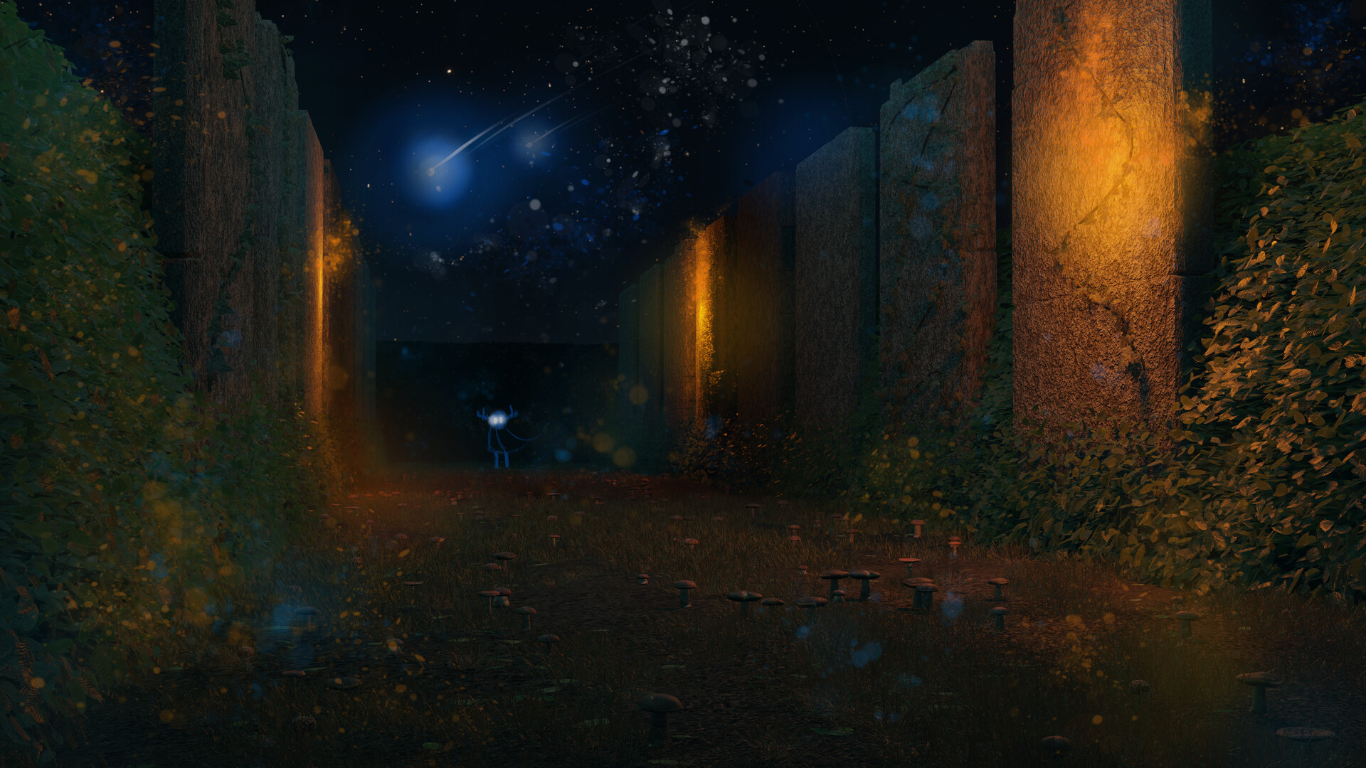 ArtStation - Fantasy Maze Enviroment Concept