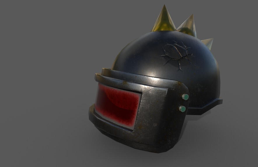ArtStation - Pubg Helmet 3D