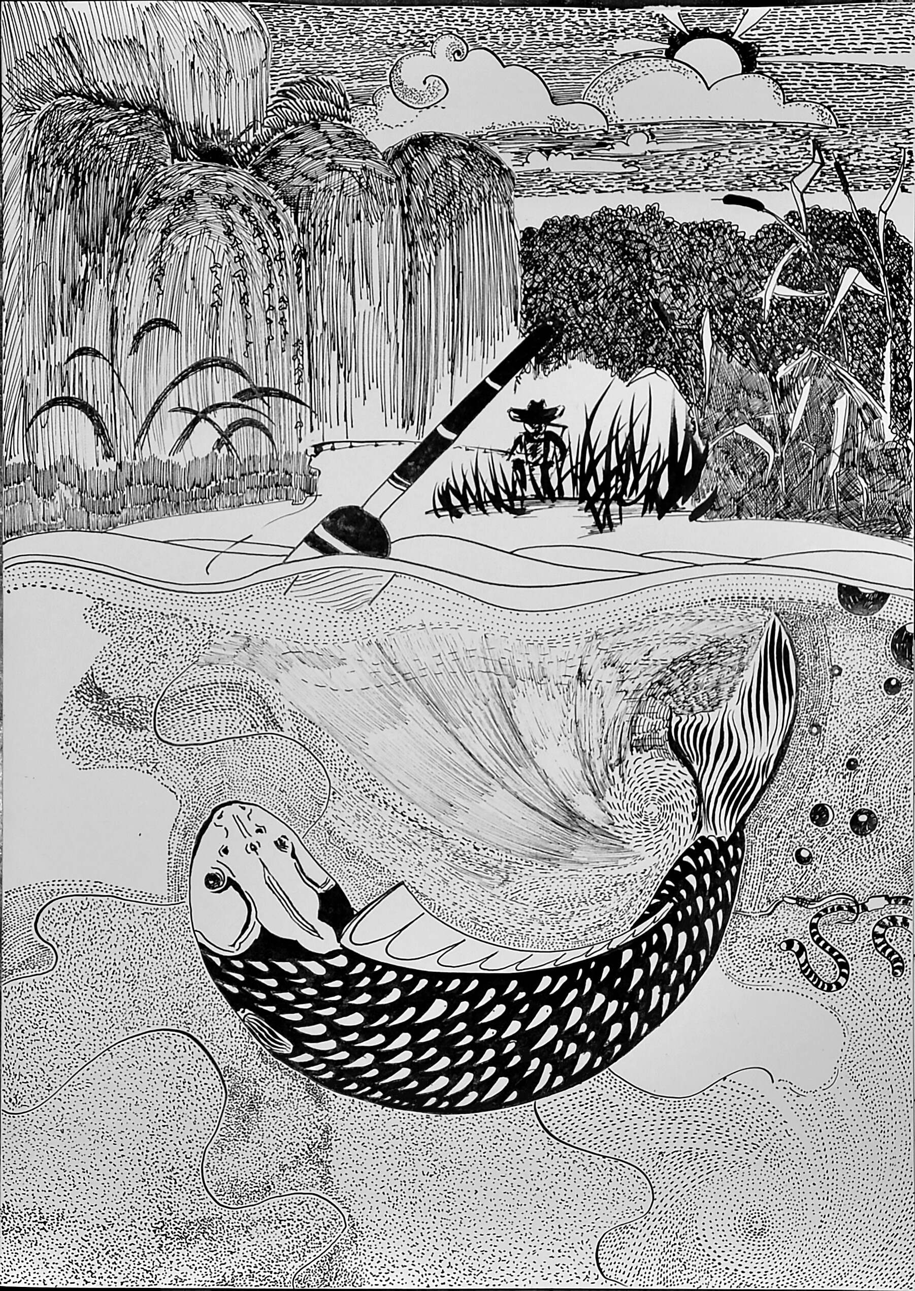 ArtStation - the fish and the fisherman