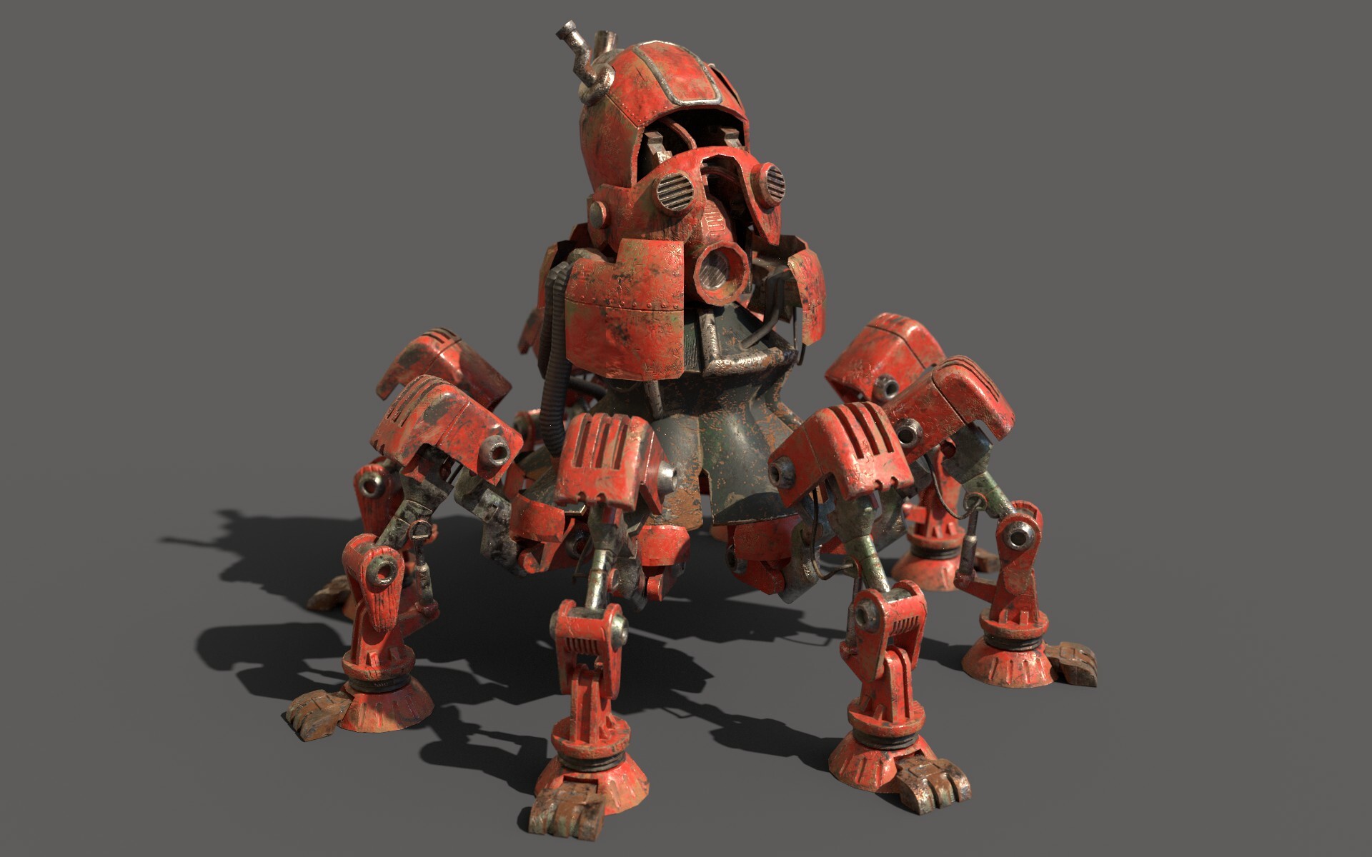 ArtStation - Octo - Mech walker
