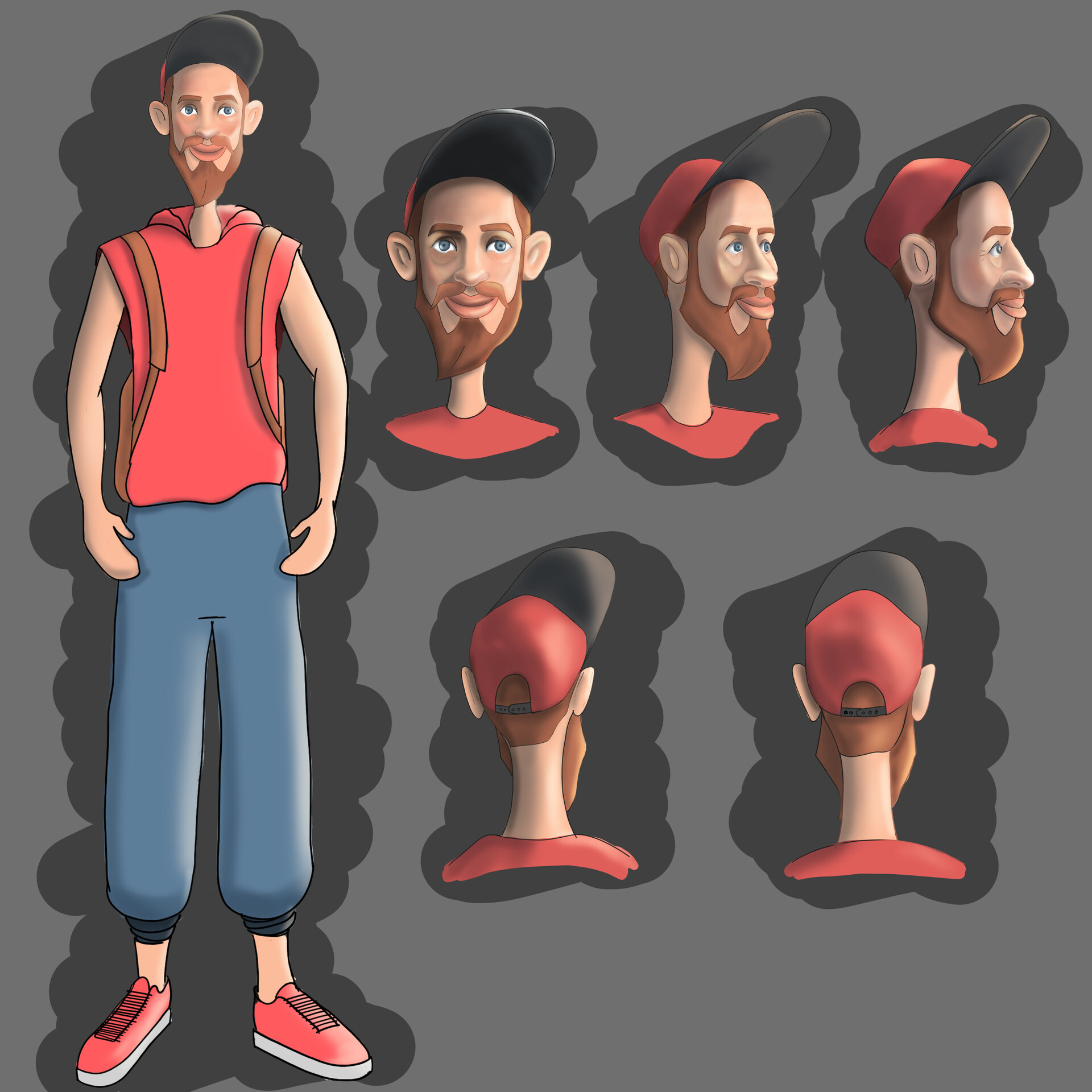 ArtStation - self character