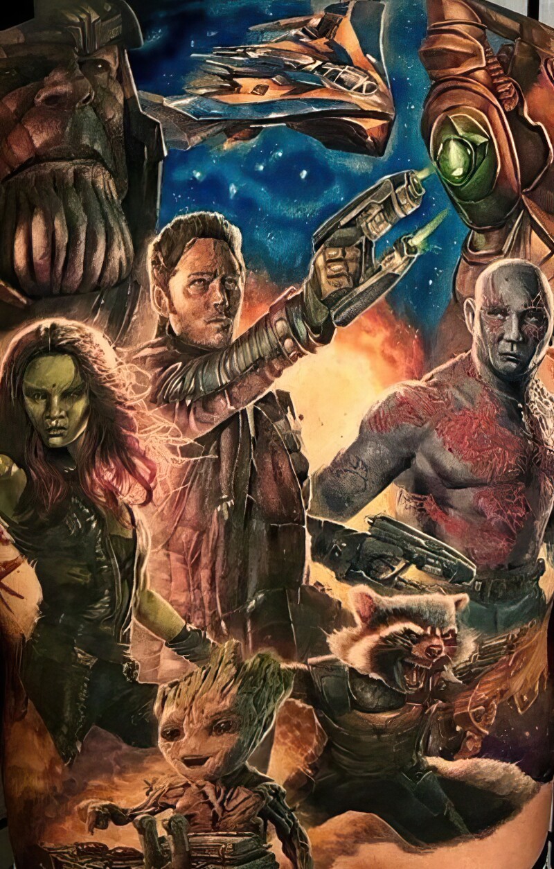 ArtStation - guardians of the galaxy