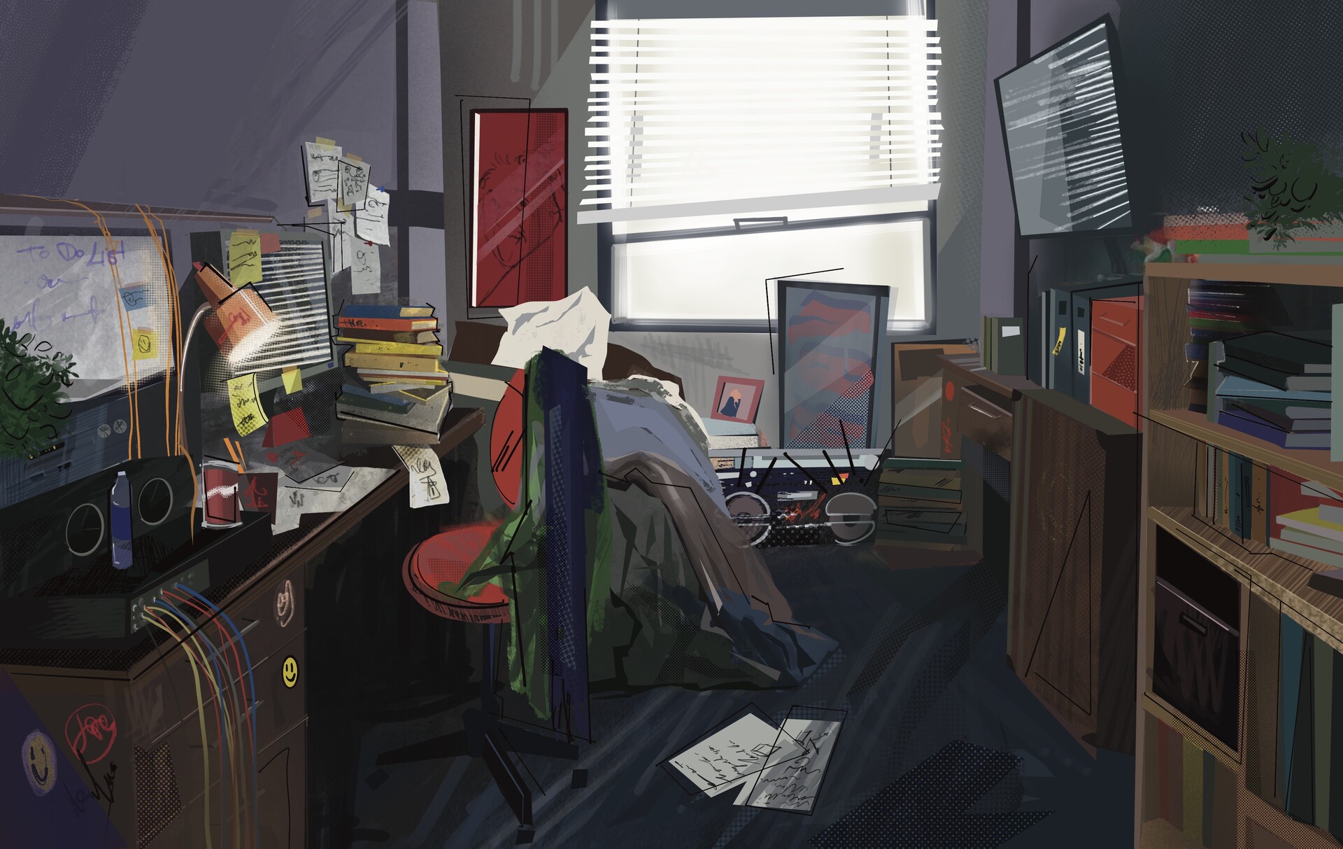 ArtStation - Messy Room