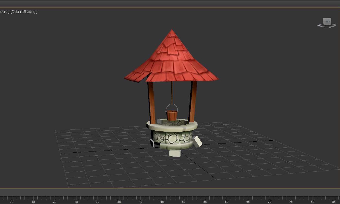 ArtStation - well model 3D