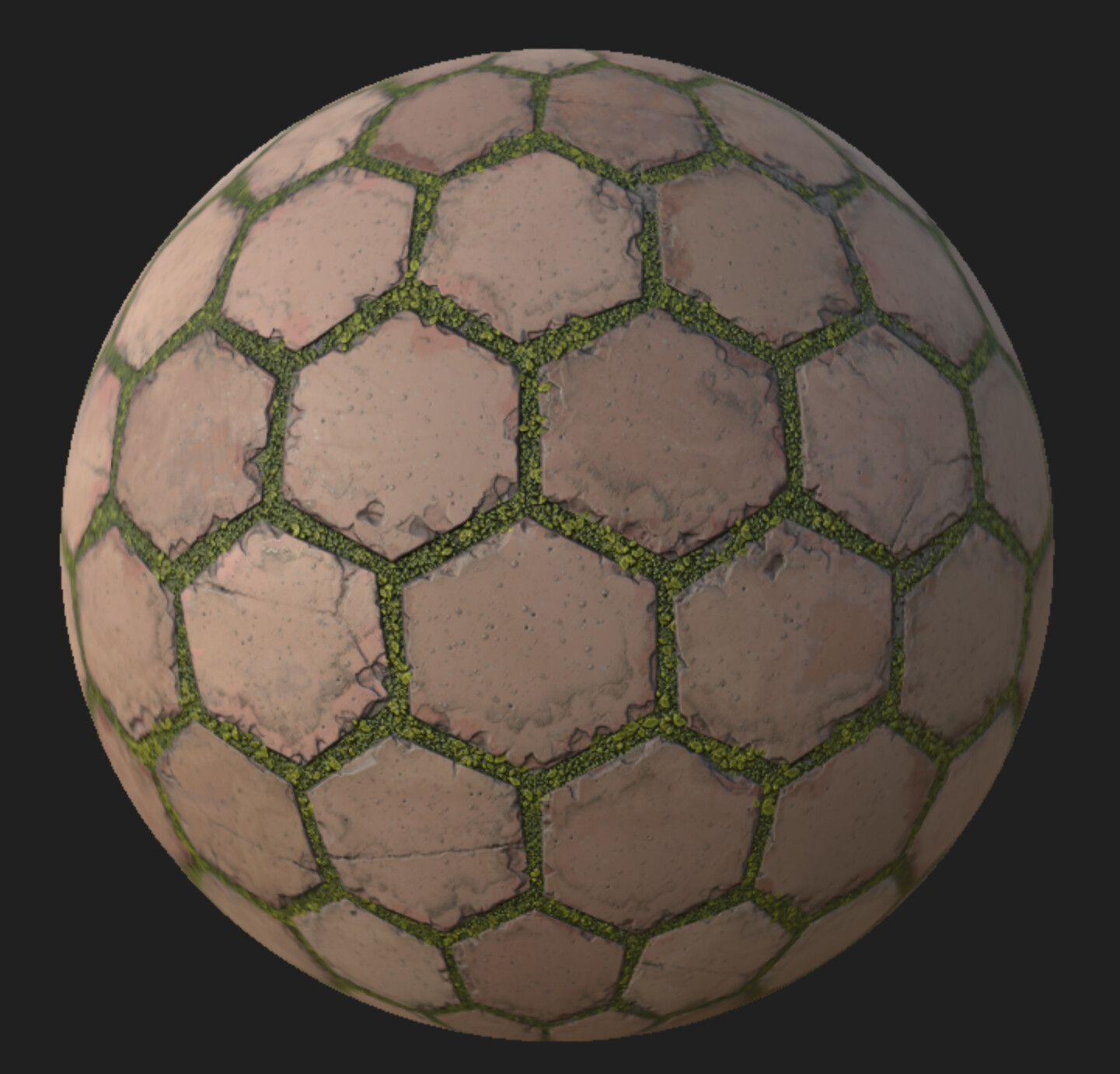 ArtStation - Hexagon_Brick