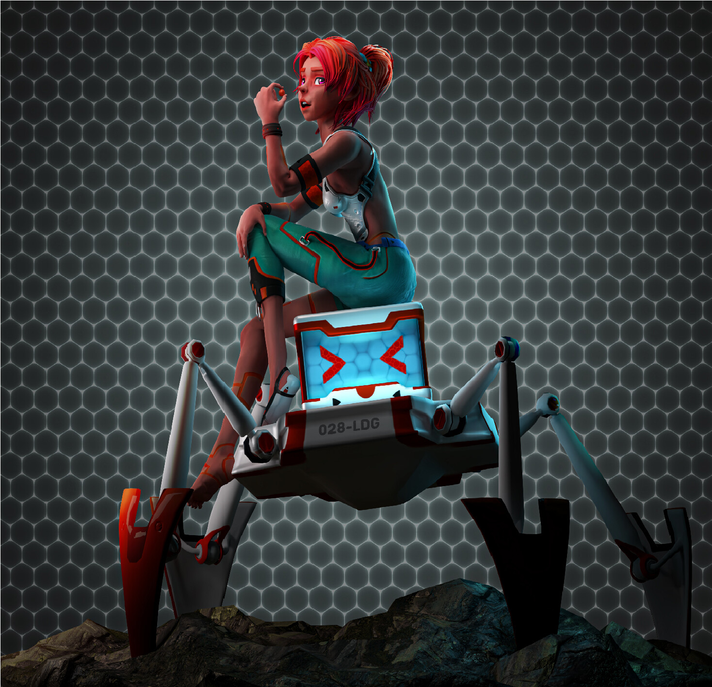 ArtStation - Zoe and Bot