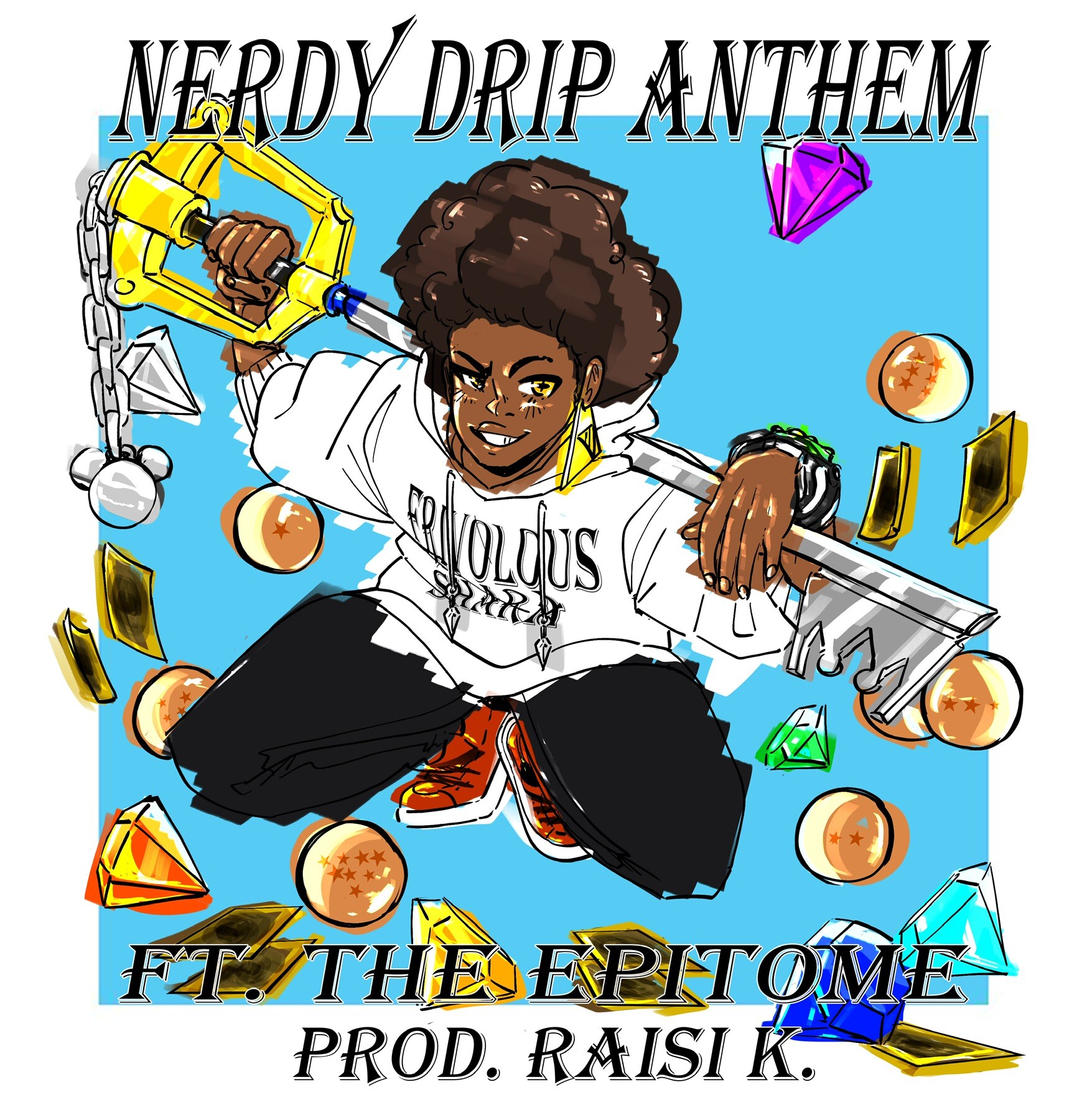 ArtStation - Cover Art: Nerdy Drip Anthem