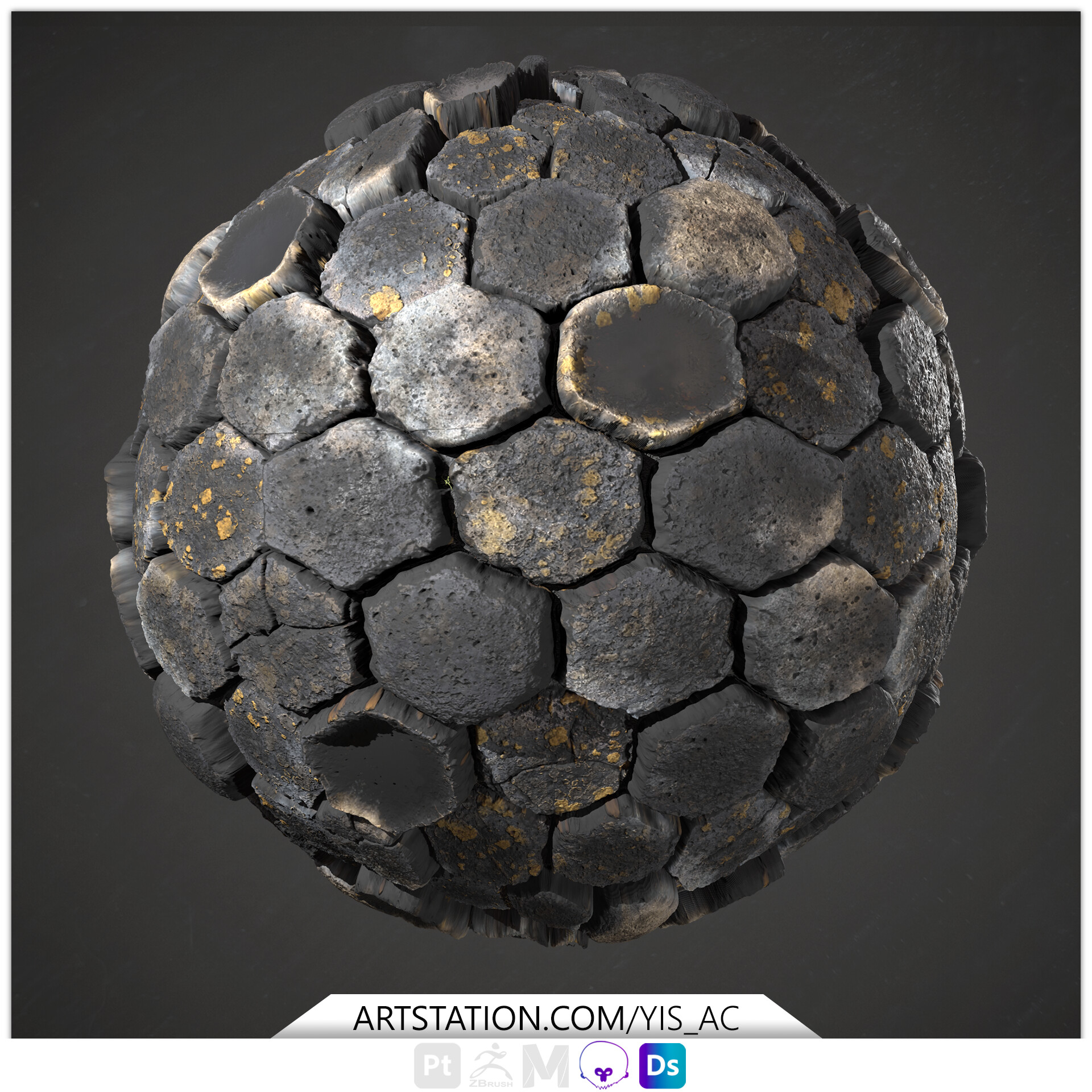 ArtStation - Texture: Giant's Causeway