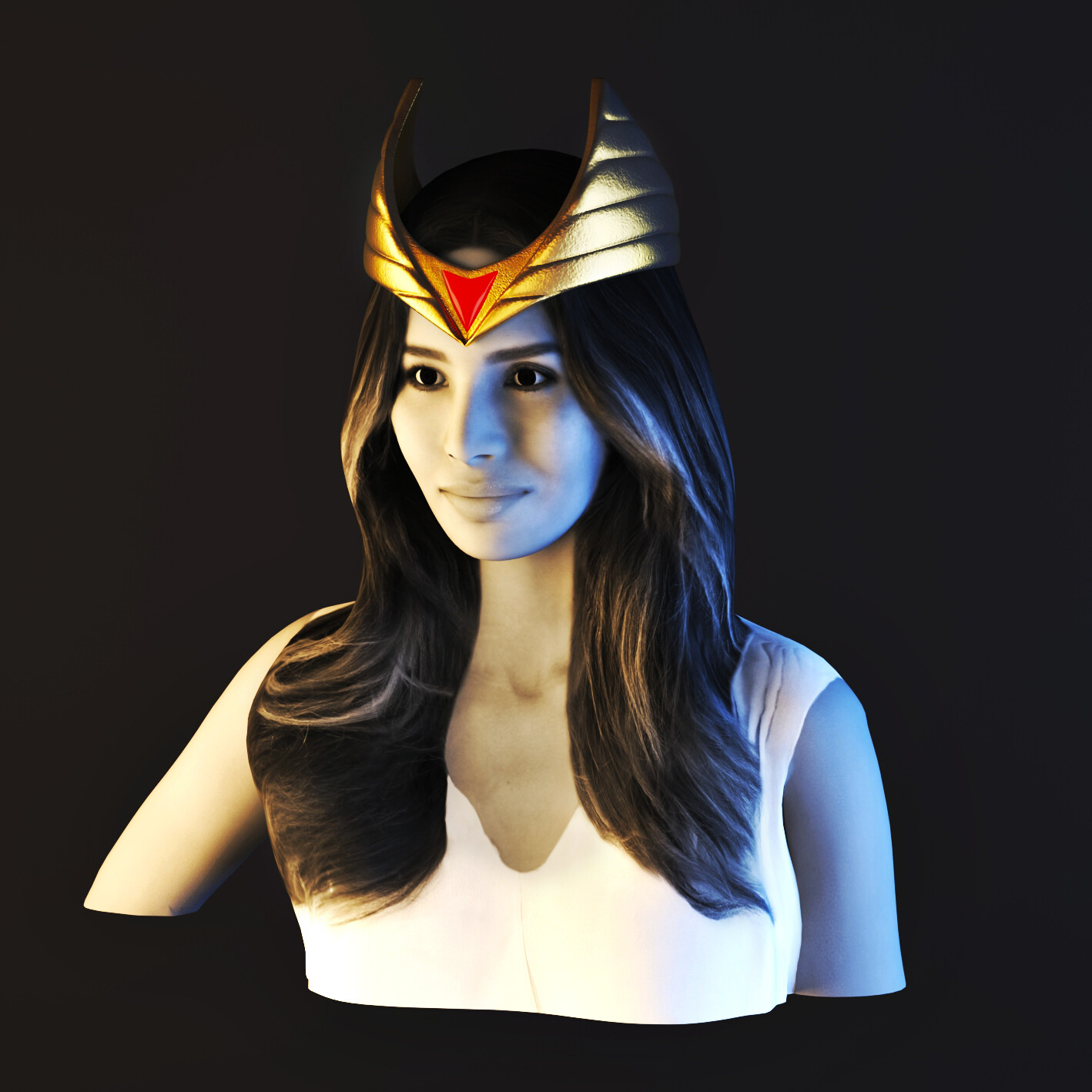 ArtStation - 25 headband armor Base Mesh -vol 12