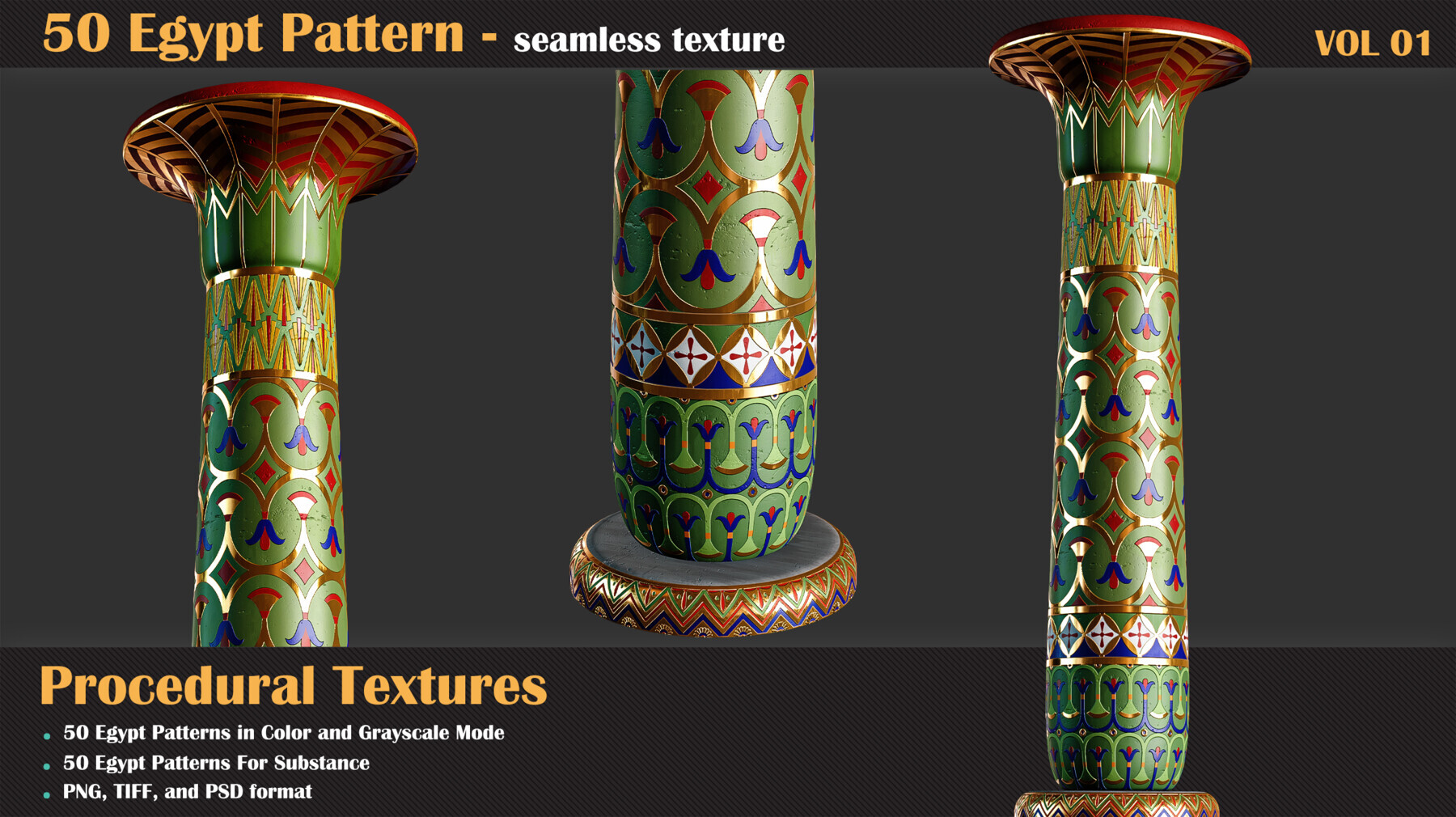 Milad Kambari - 50 Egypt Pattern