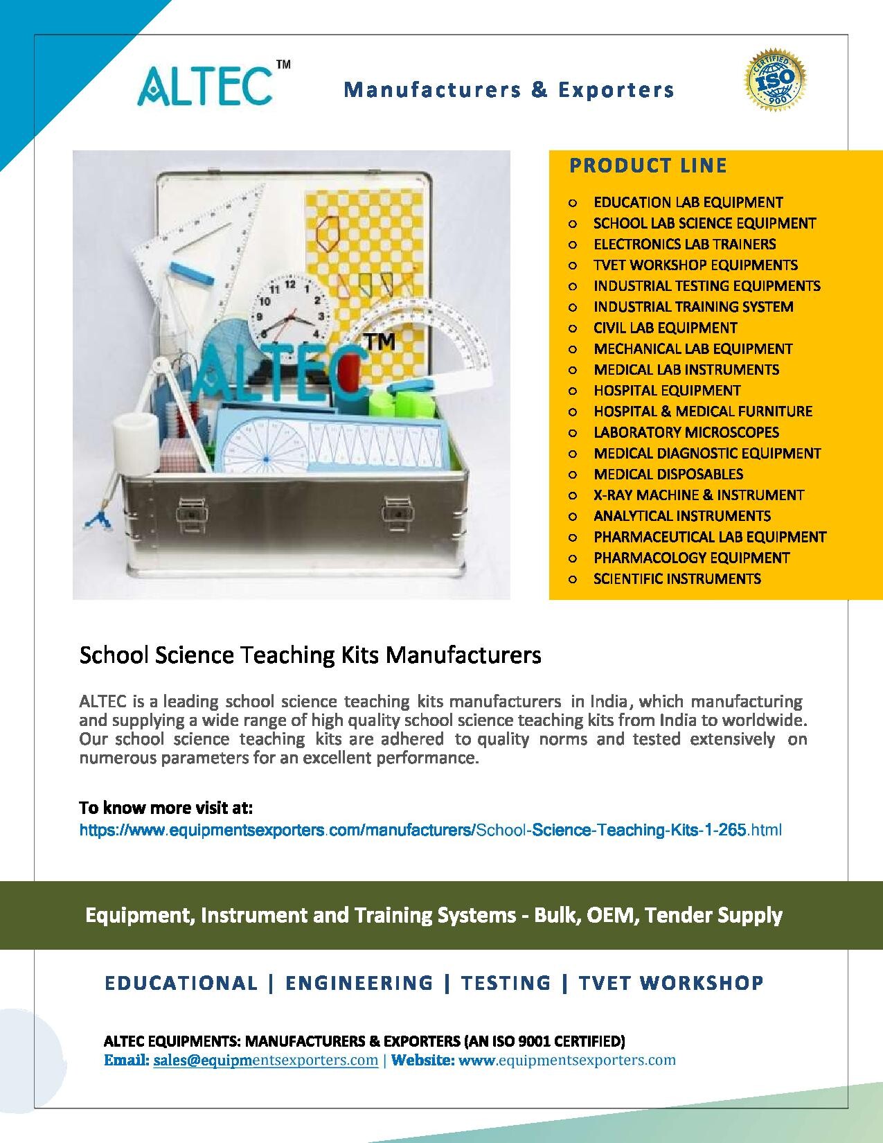 ArtStation - School Science Teaching Kits Manufacturers