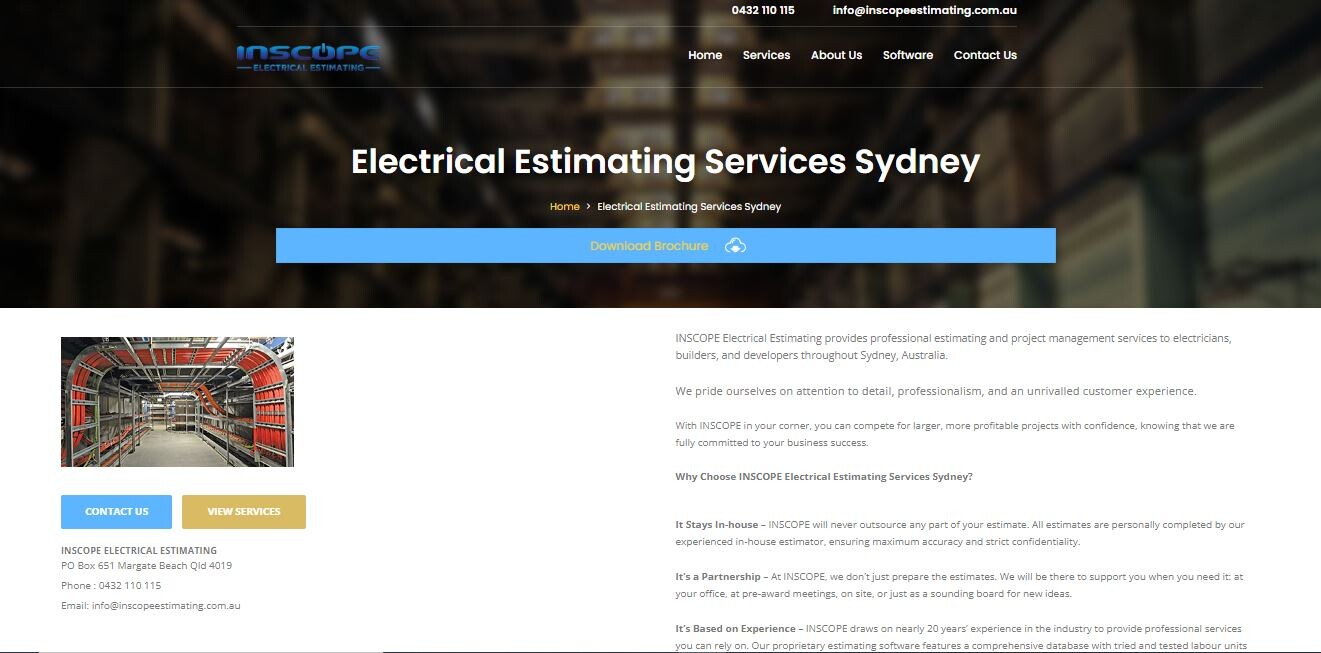 ArtStation - Electrical Estimating Software