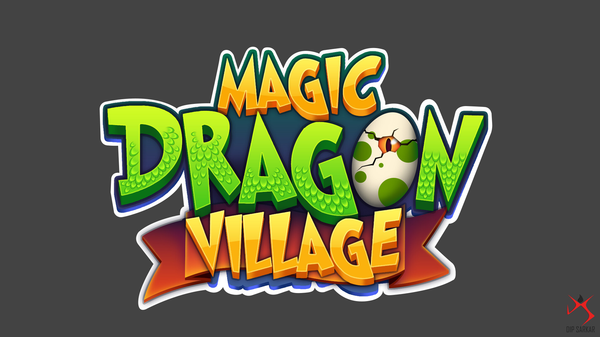 ArtStation - Game typography logo