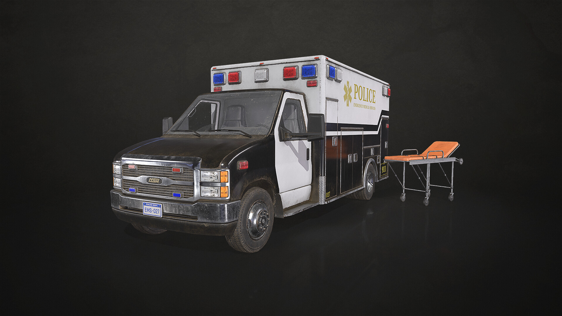 ArtStation - Ambulance Type 5