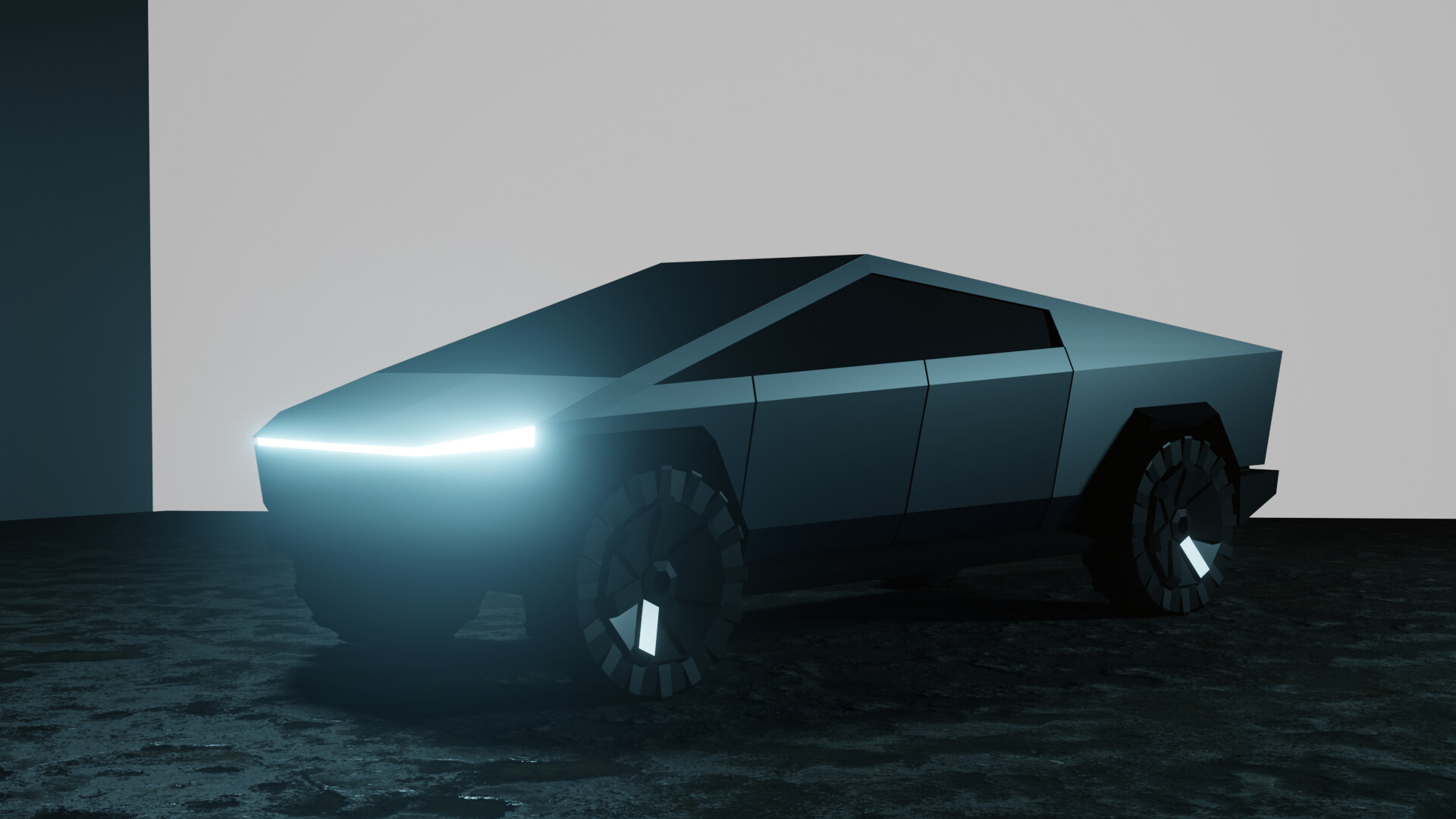 ArtStation - Tesla Cybertrack