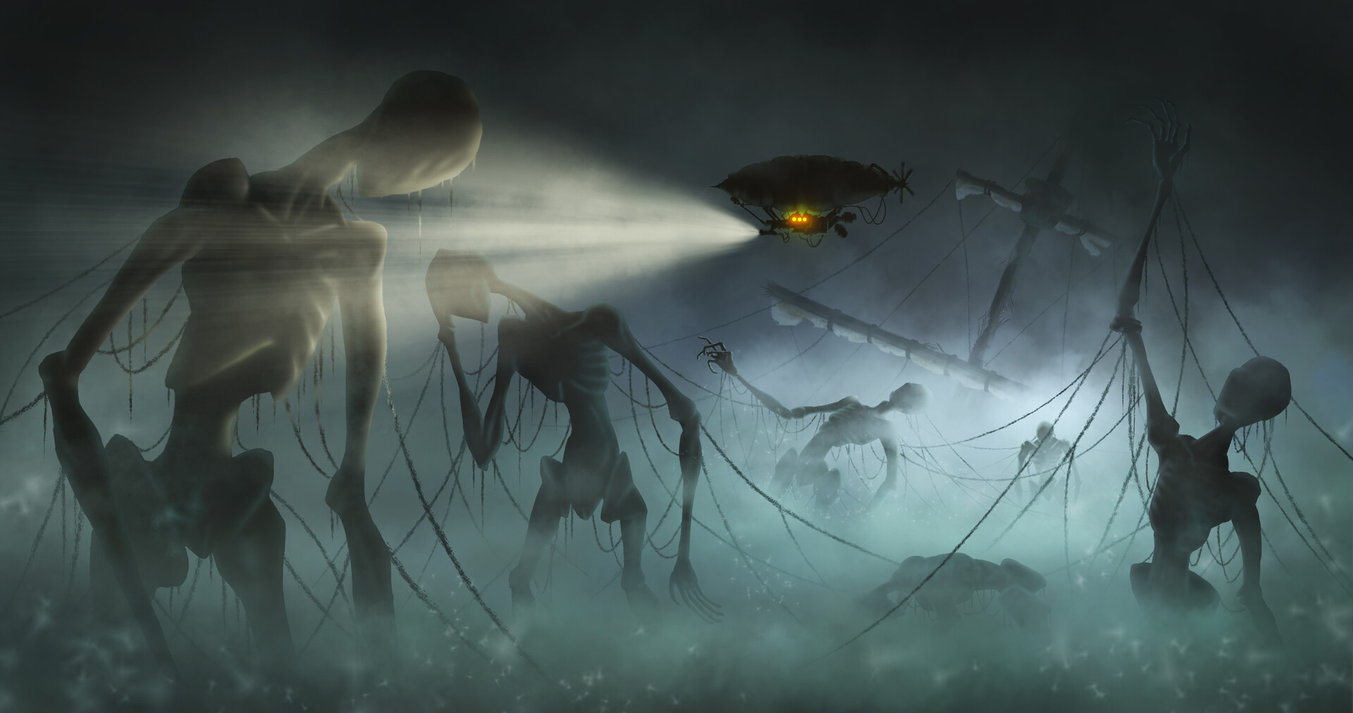 ArtStation - Sea horror