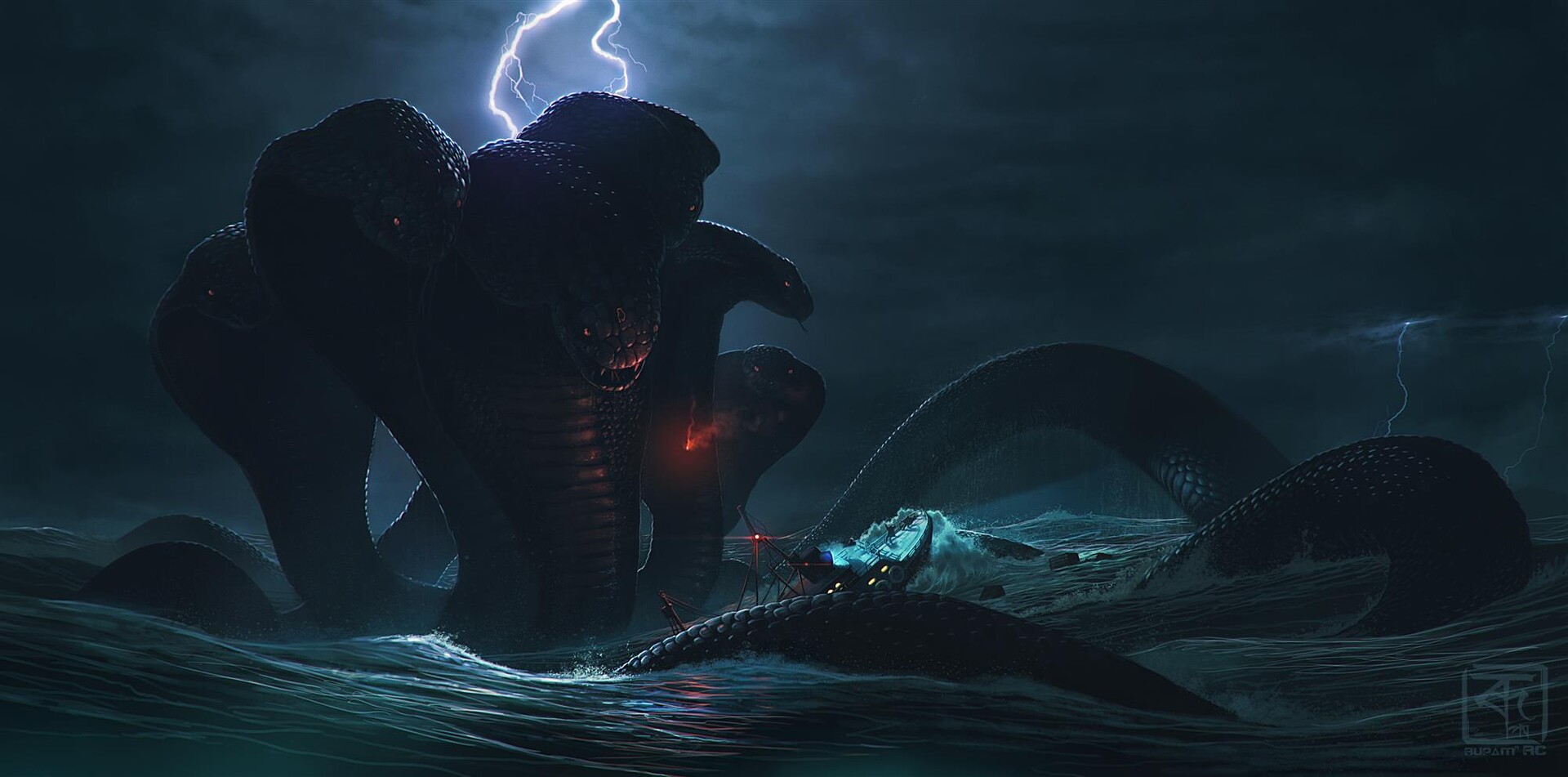 ArtStation - The Kaliya Nag [The Remake]