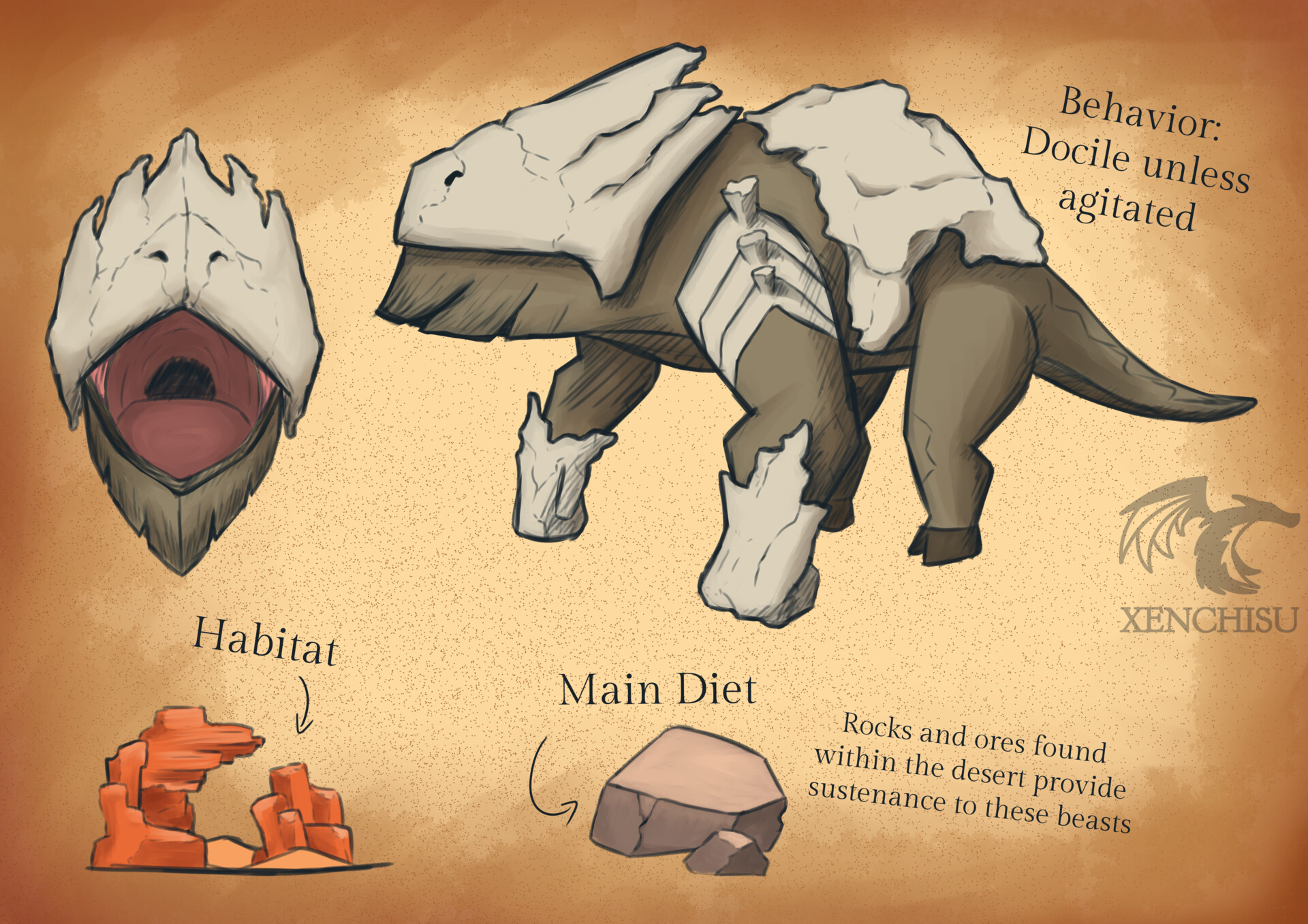 ArtStation - Desert Creature Concept