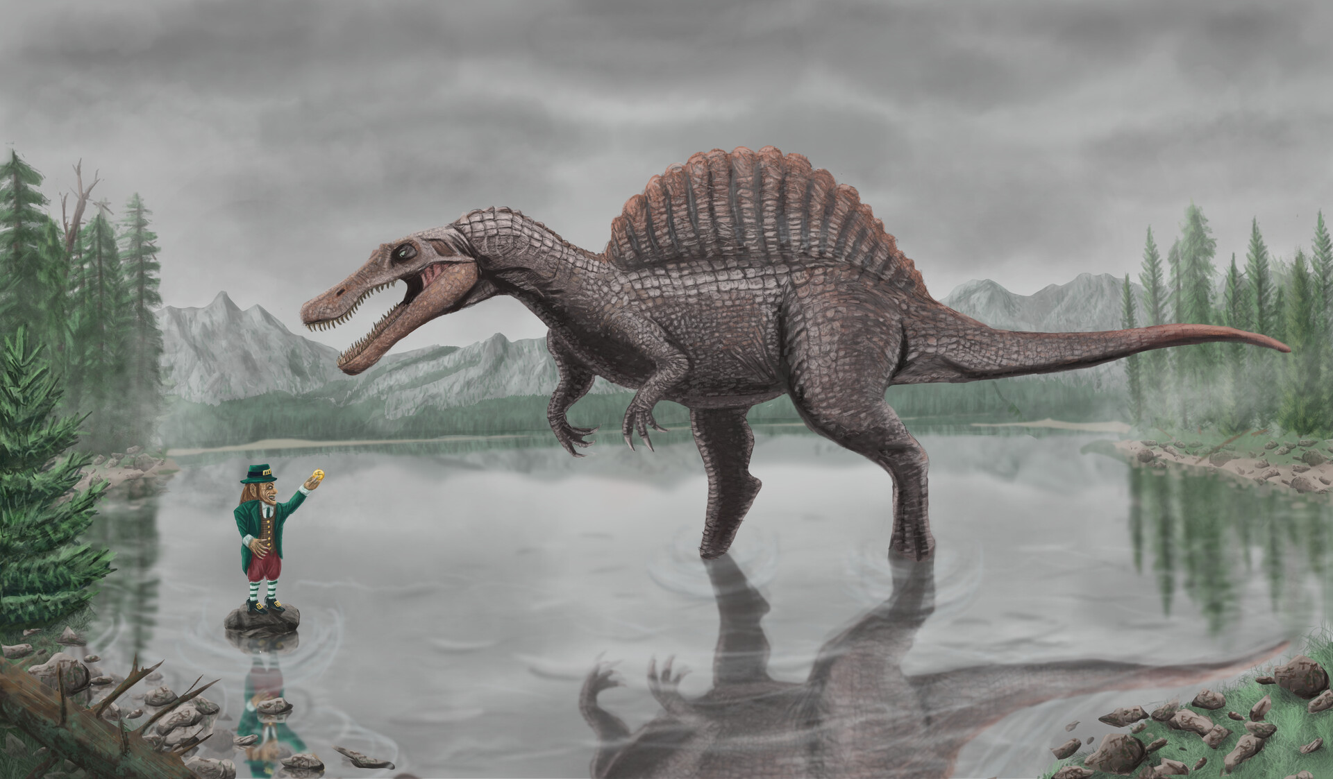 ArtStation - Jurassic Leprechaun