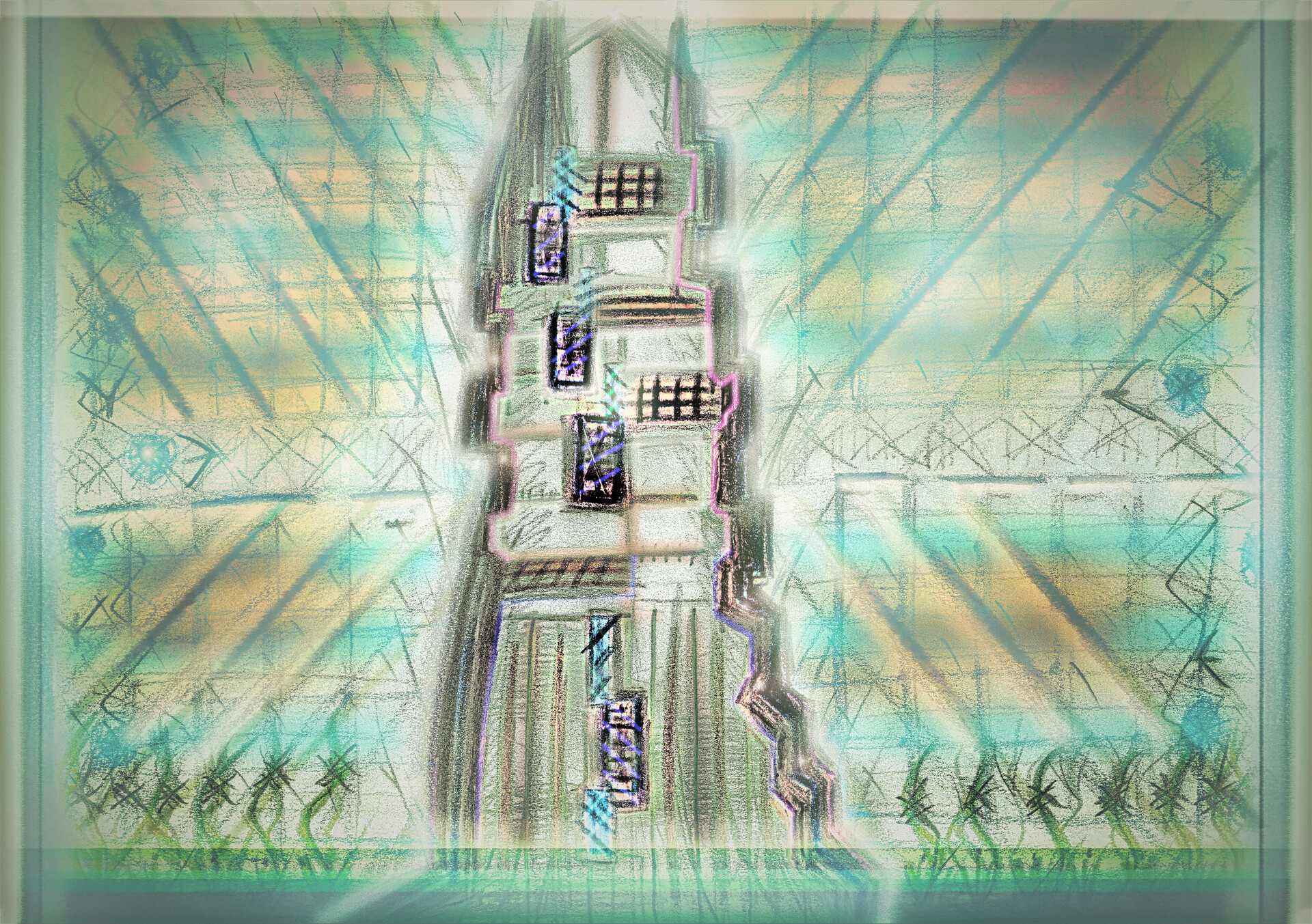 ArtStation - Sci-Fi Building