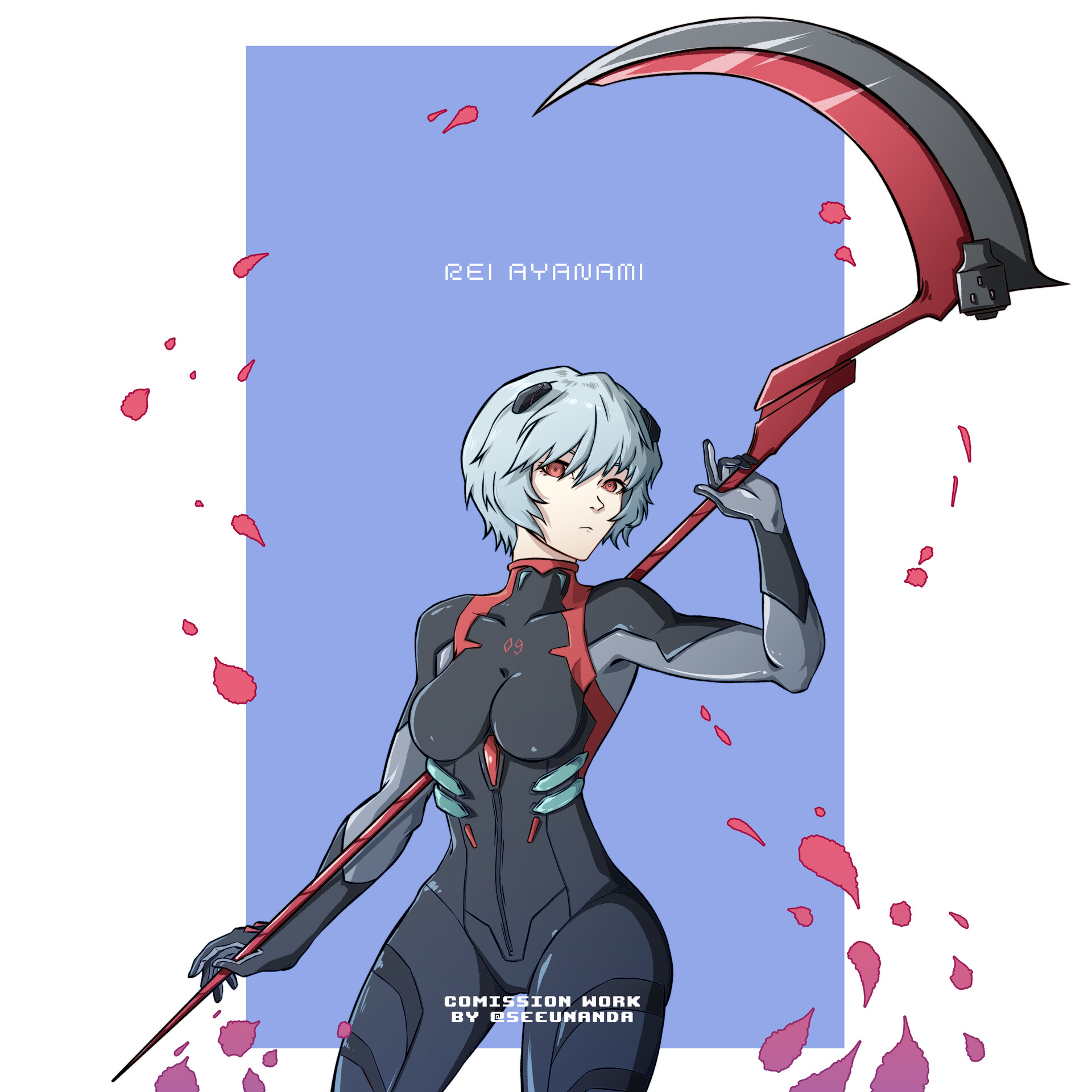ArtStation - Rei Ayanami