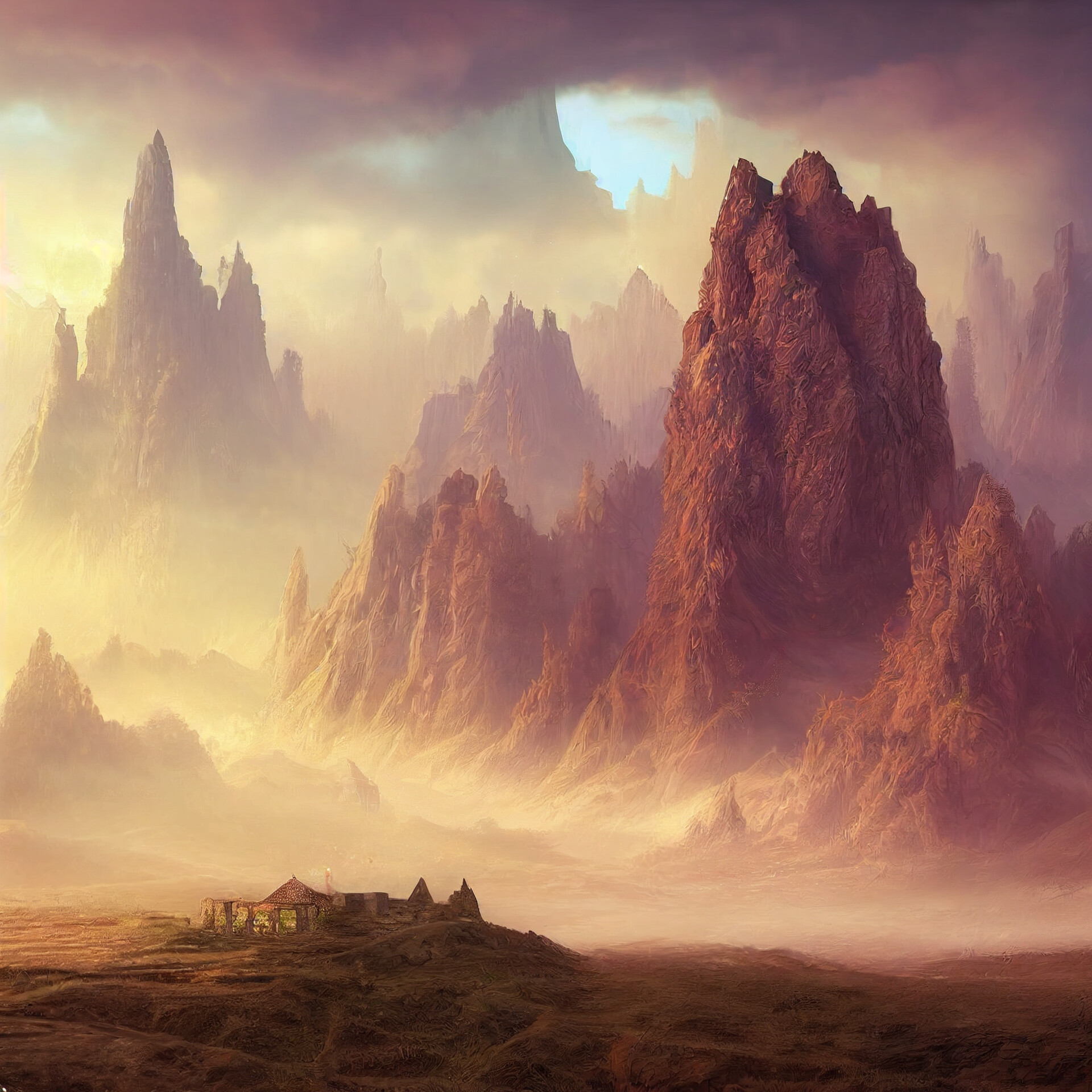 ArtStation - Fantasy Landscape