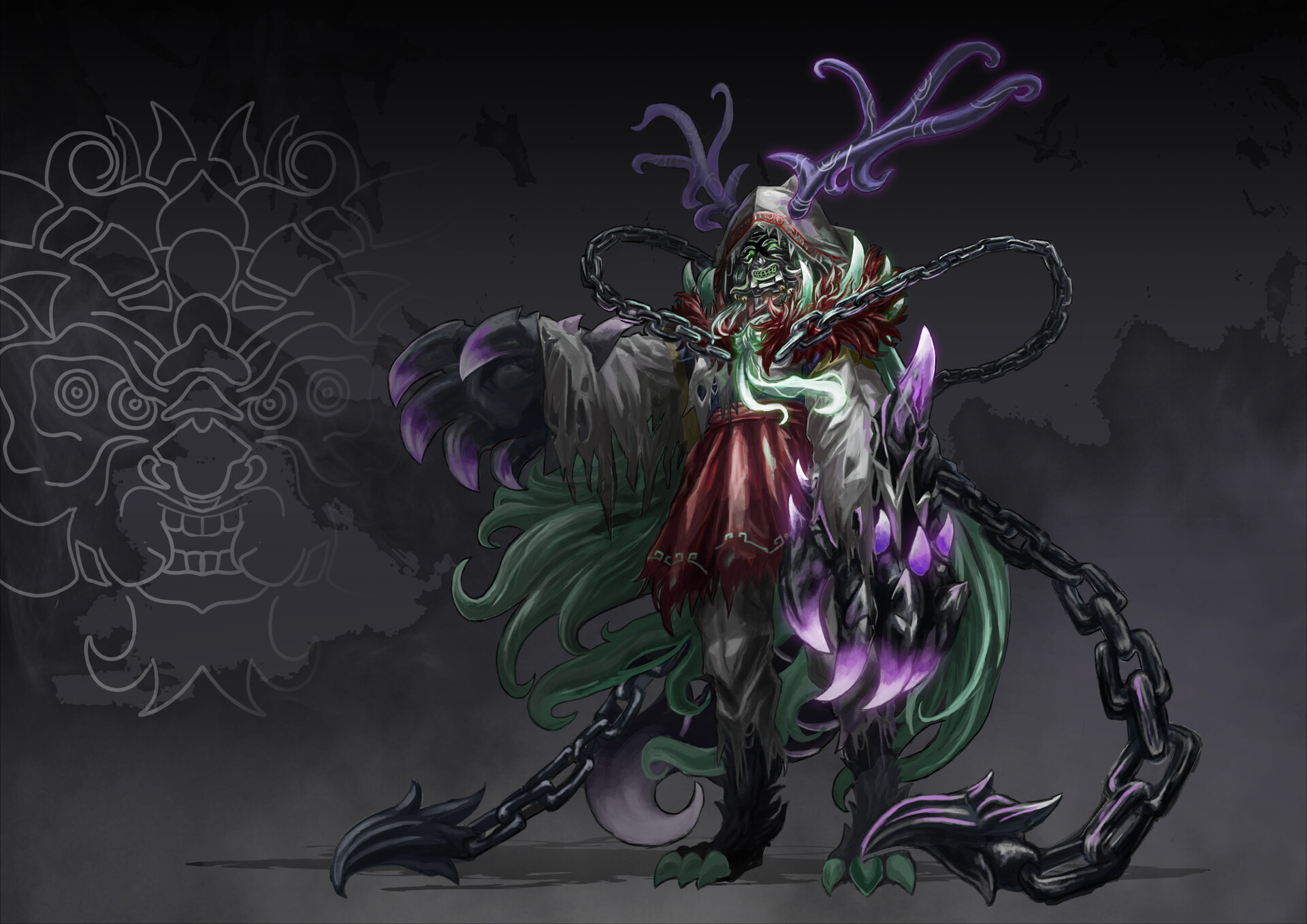 ArtStation - IROE Concept Art / 죄악의 사슬 - 이로에 컨셉 작업