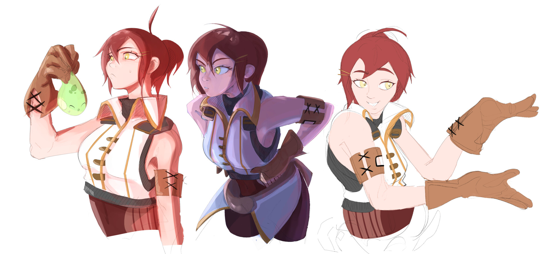 ArtStation - Potionomics Fanart - Sylvia