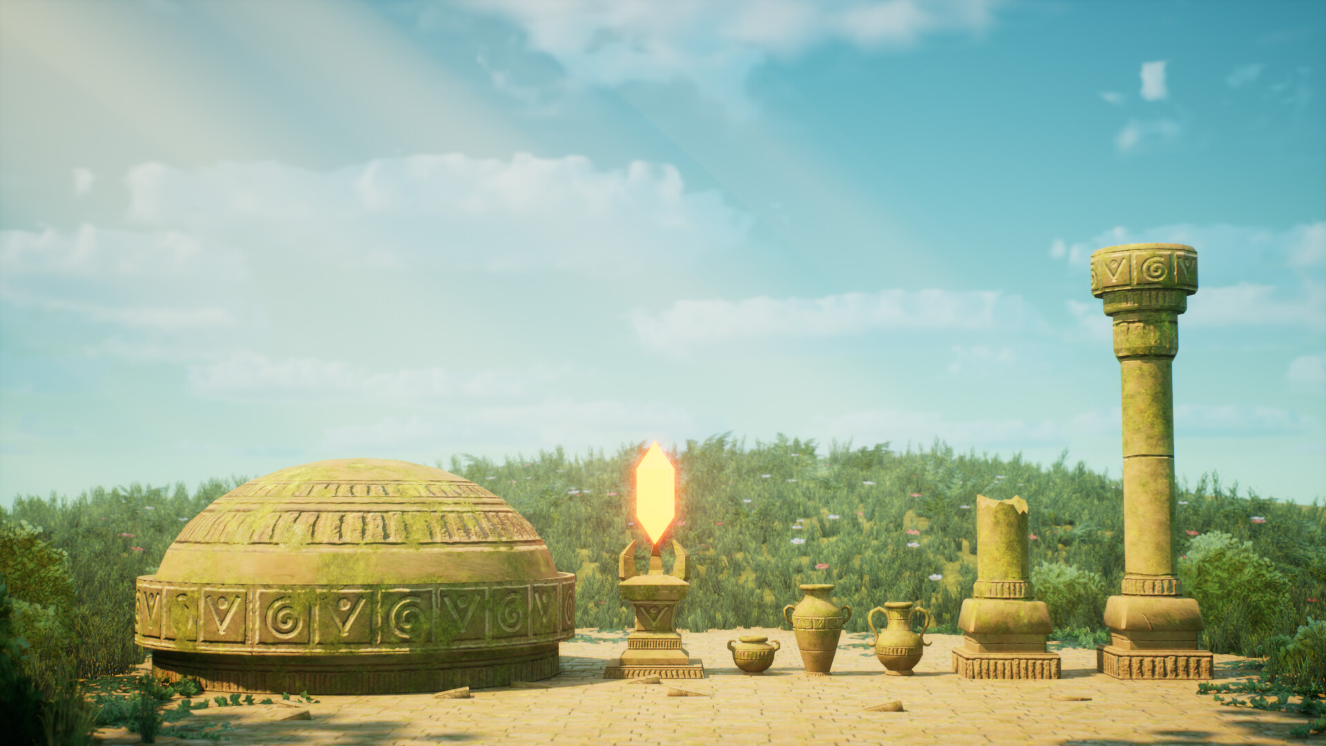 Maximilian Rupp - Temple ruins