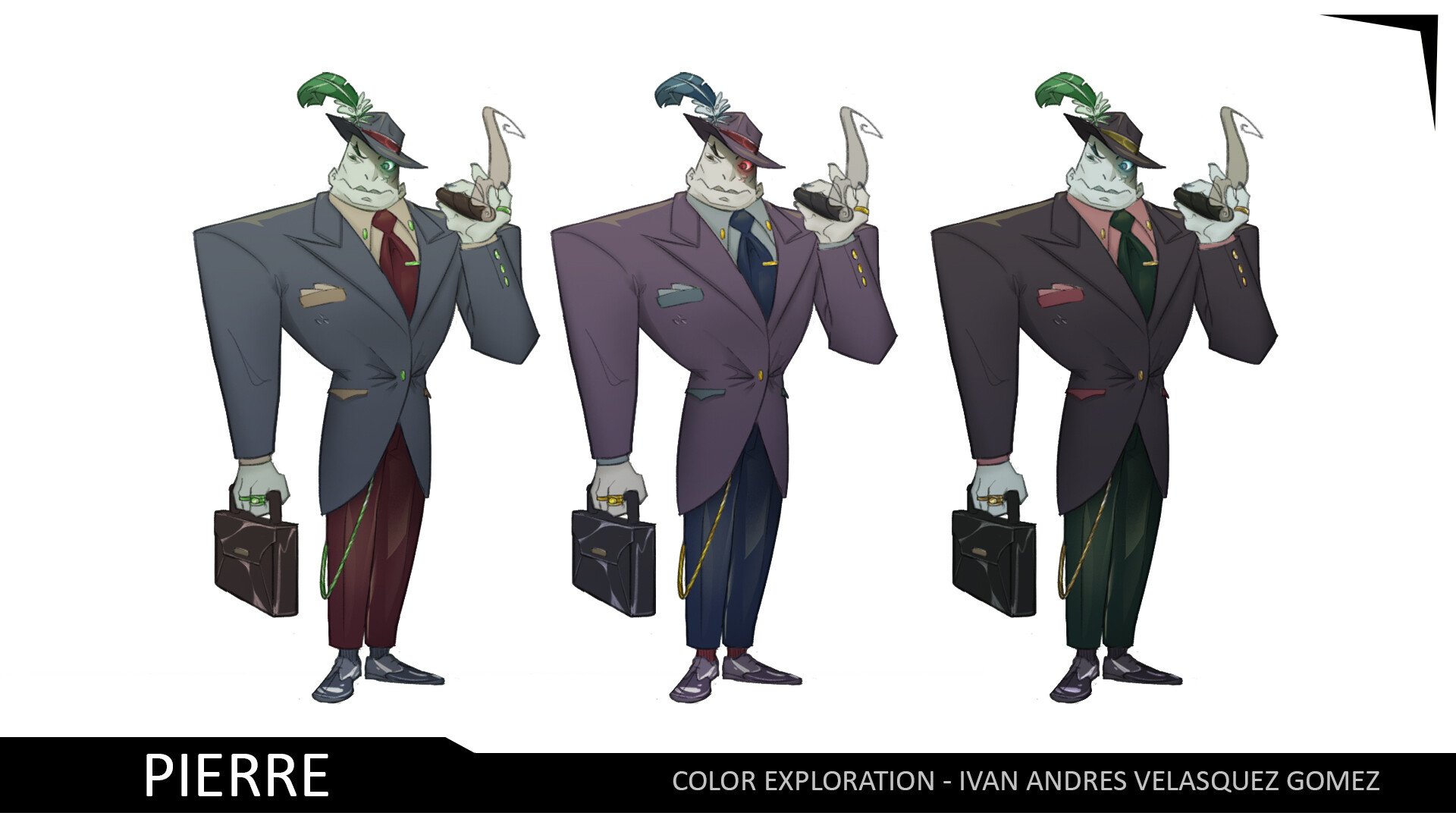 ArtStation - PIERRE CHARACTER DESIGN