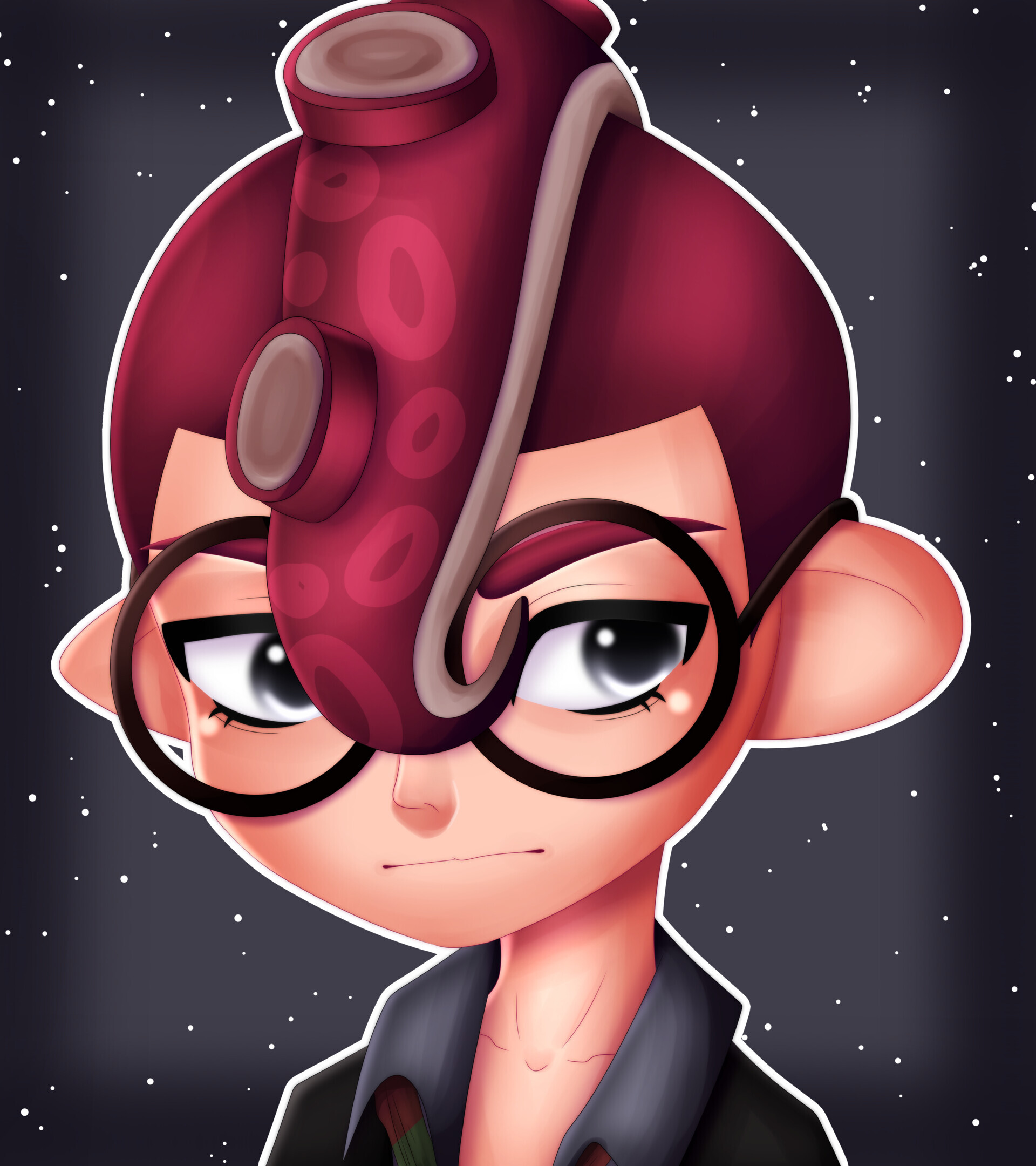 ArtStation - Splatoon Headshot Commission