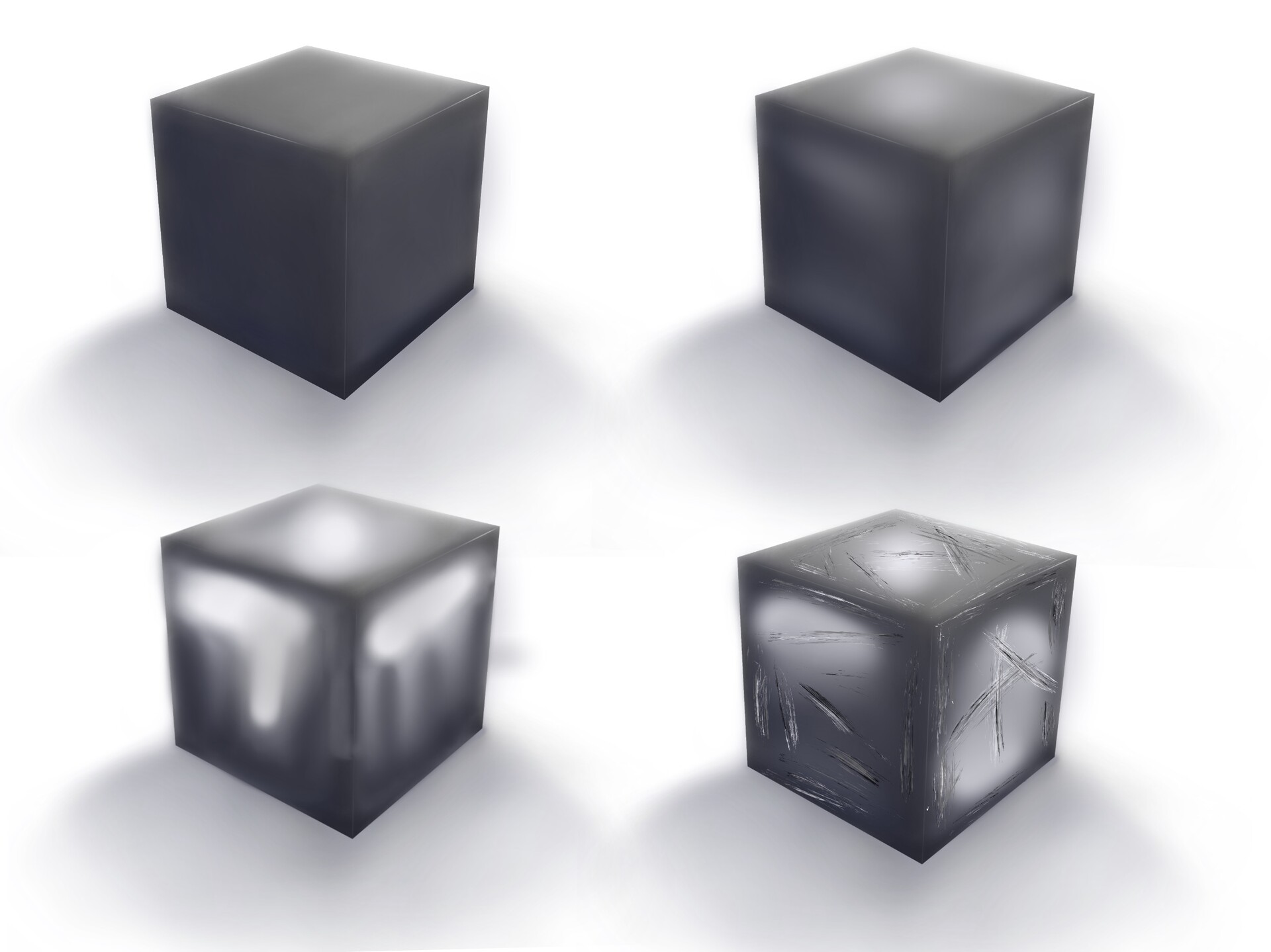 ArtStation - Metal Texture Studies