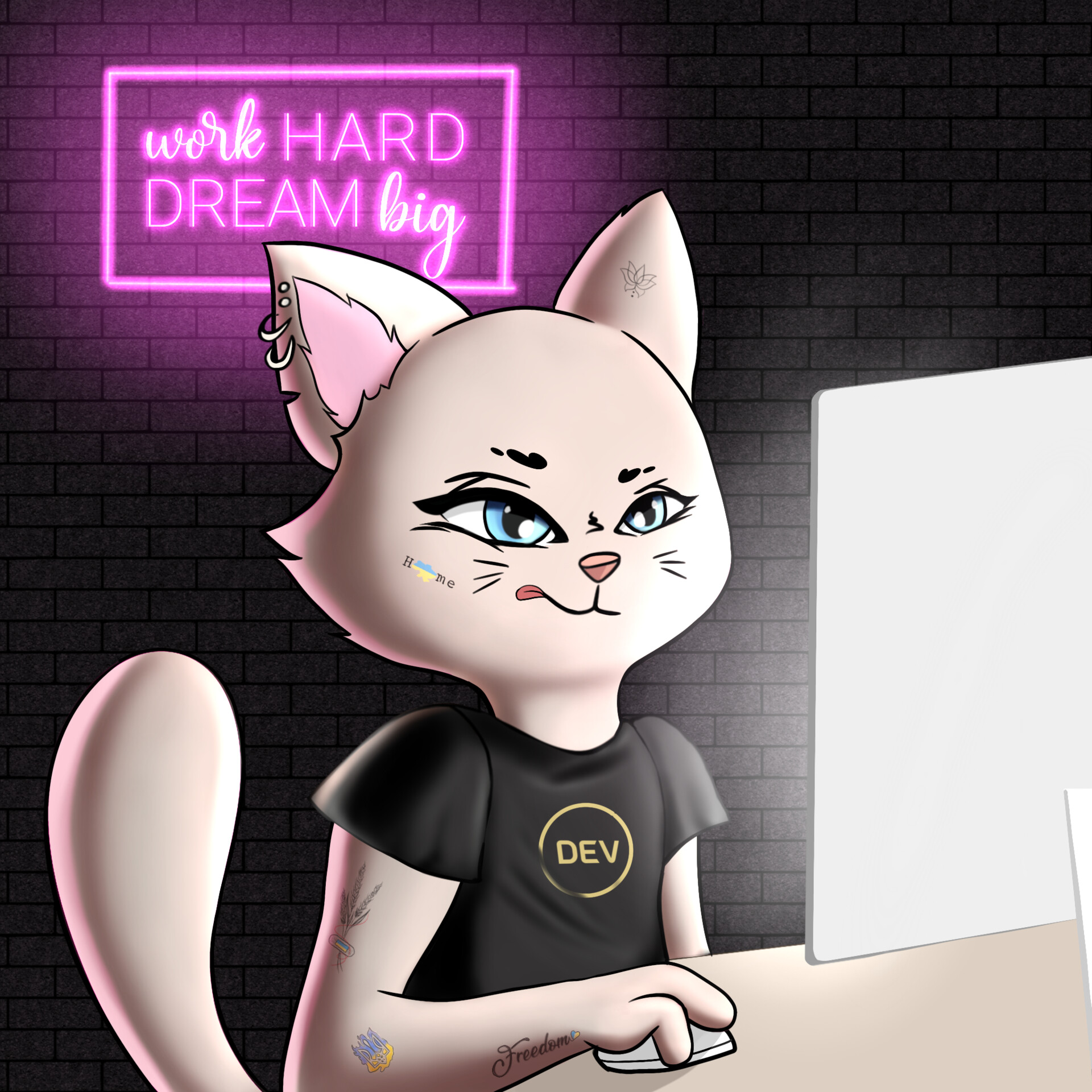 ArtStation - NFT IT Kitten