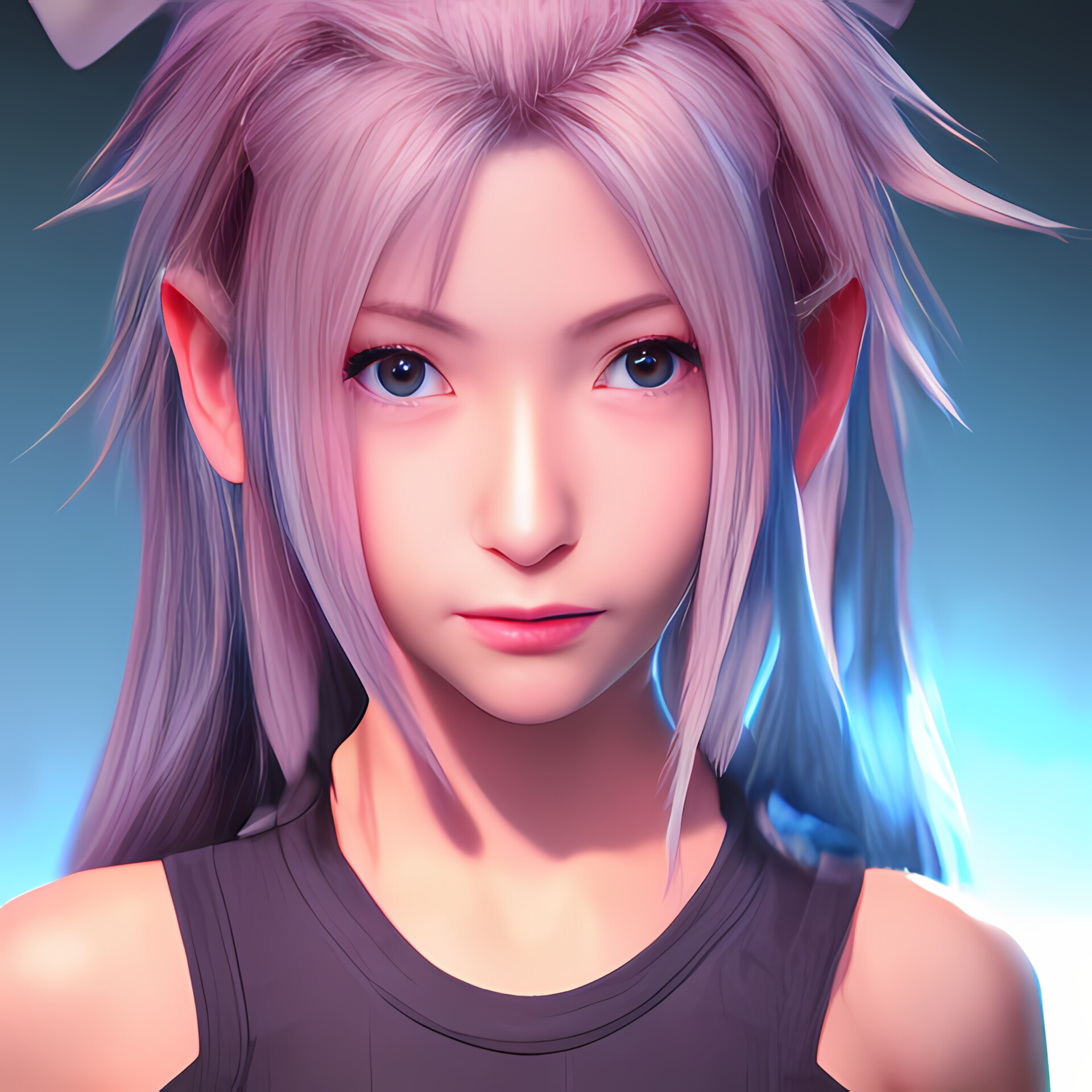 ArtStation - just a cute gir l#2