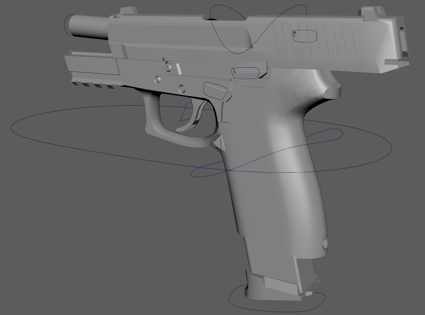 ArtStation - Sig Sauer SP2022 - Rig and Animation