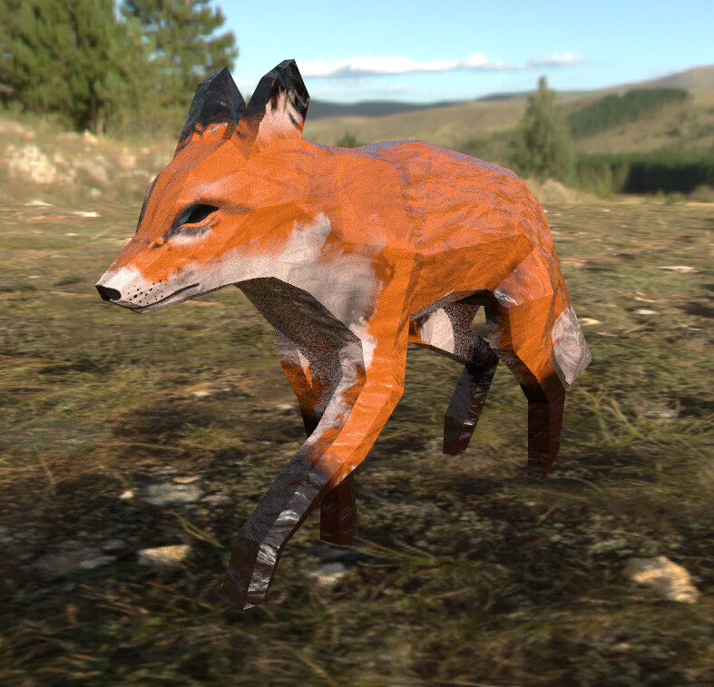 ArtStation - Lowpoly Animals