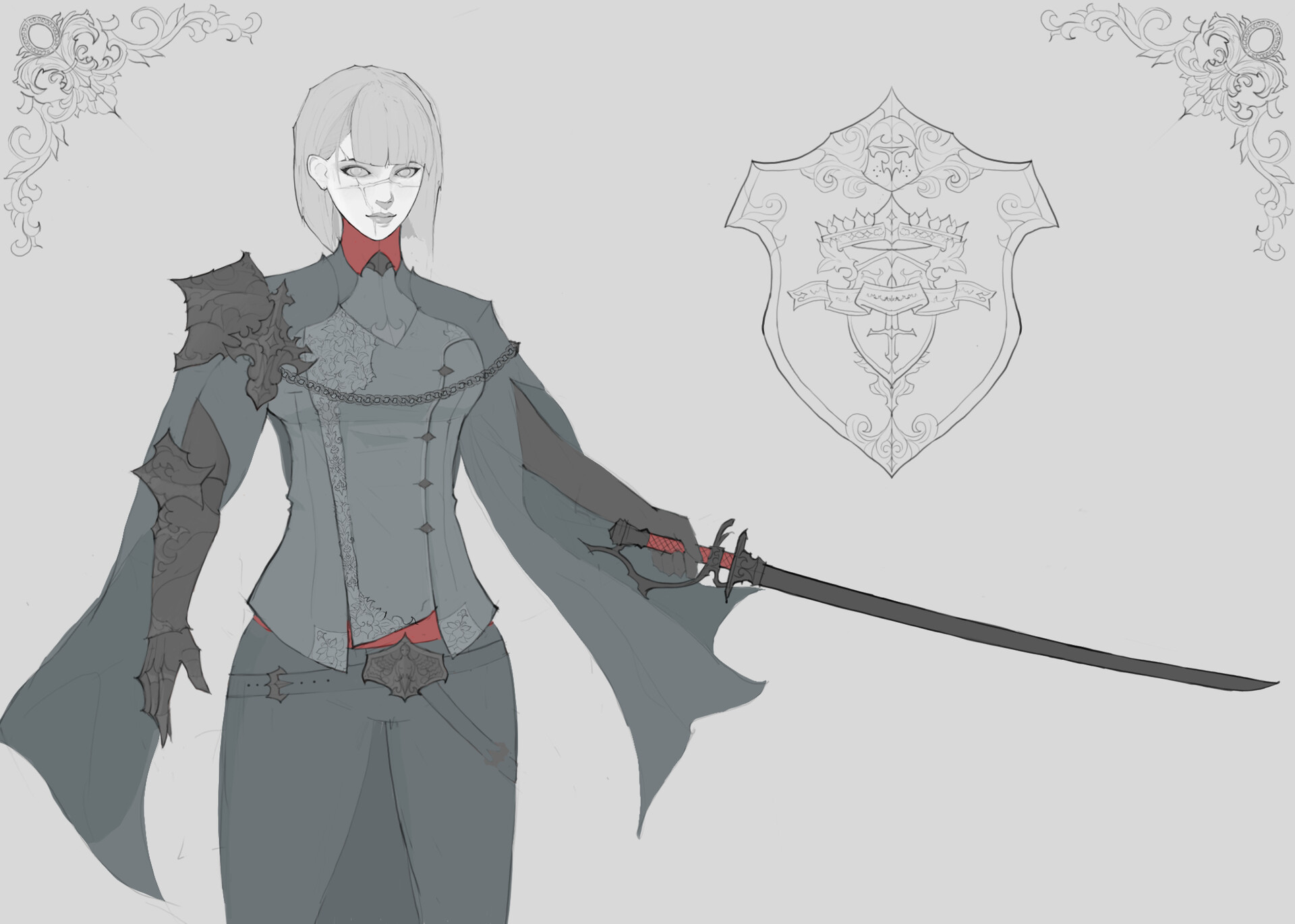 ArtStation - Royal guard captain