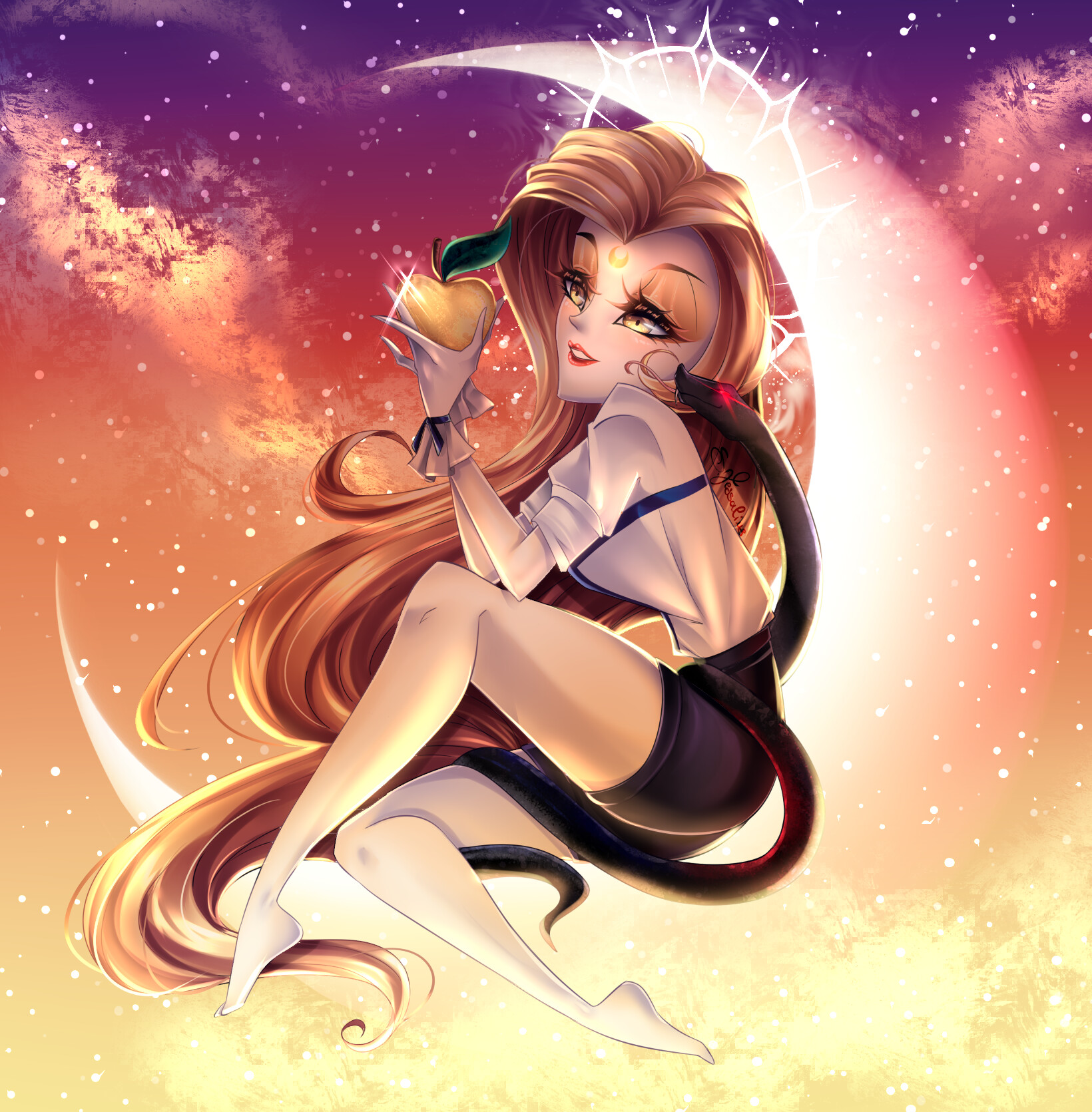 ArtStation - Golden Apple-Lucienne Magne (HH Oc)